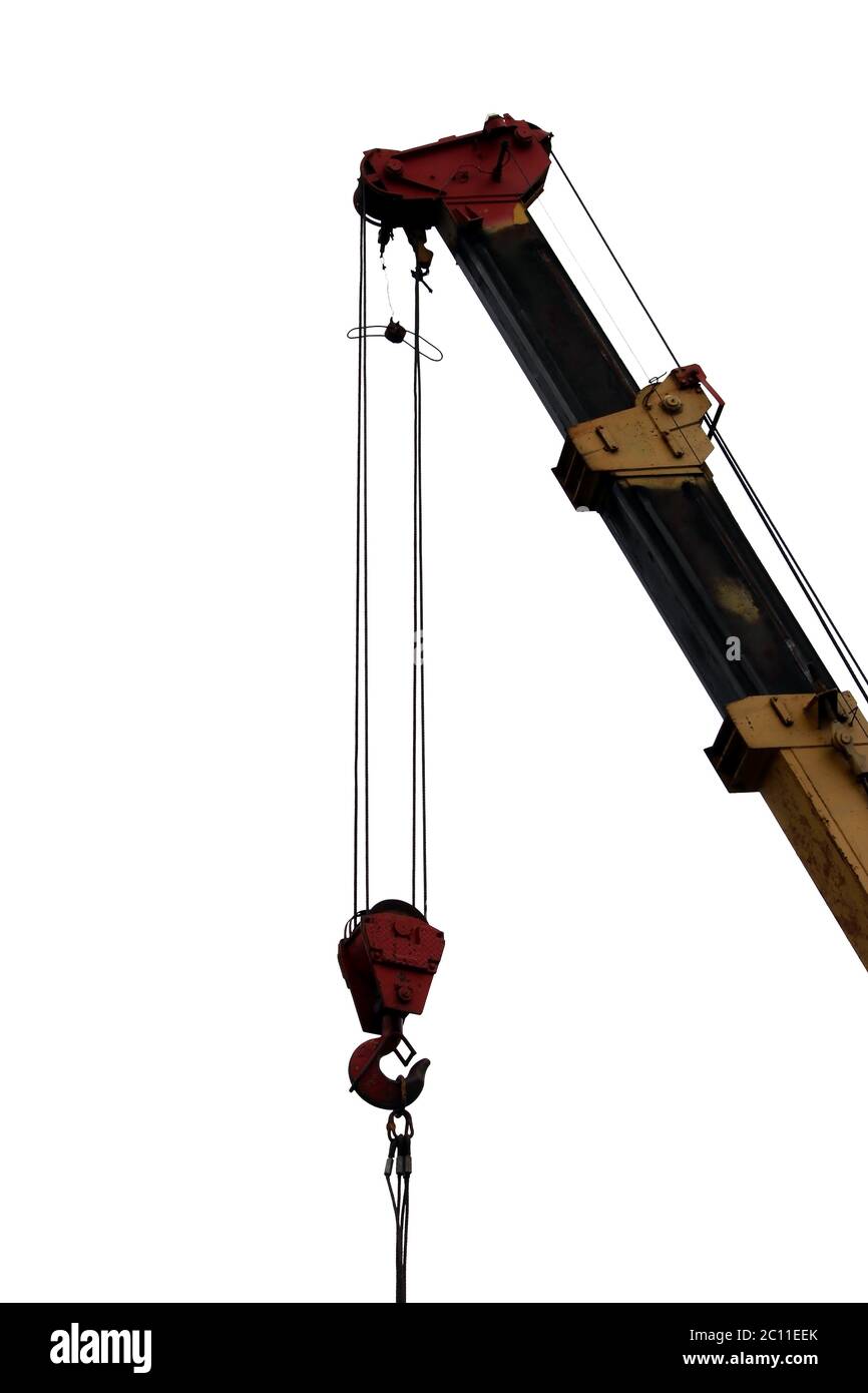 Parts of crane hi-res stock photography and images - Alamy