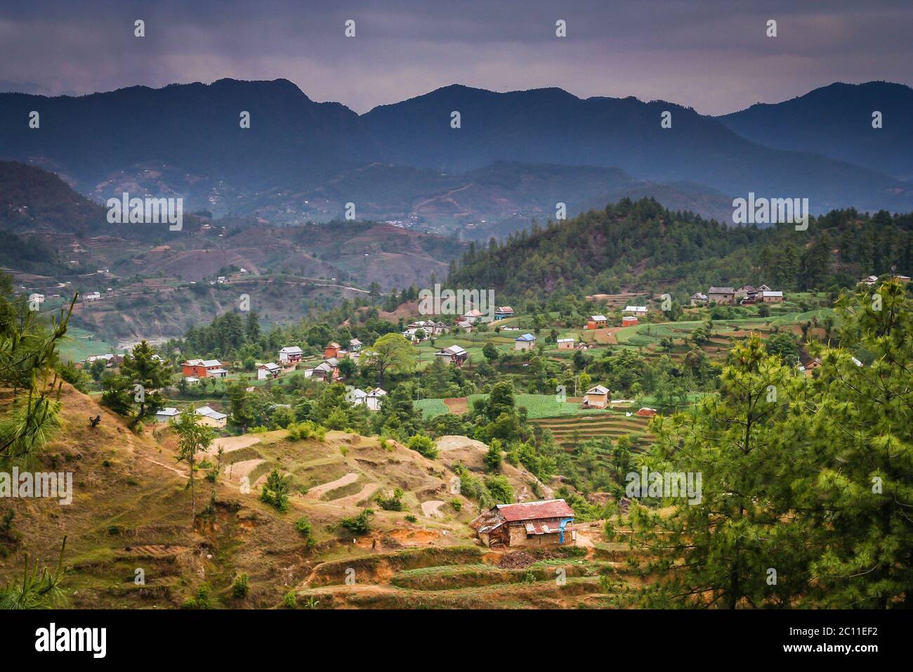 Landscape of Nepal Stock Photo - Alamy