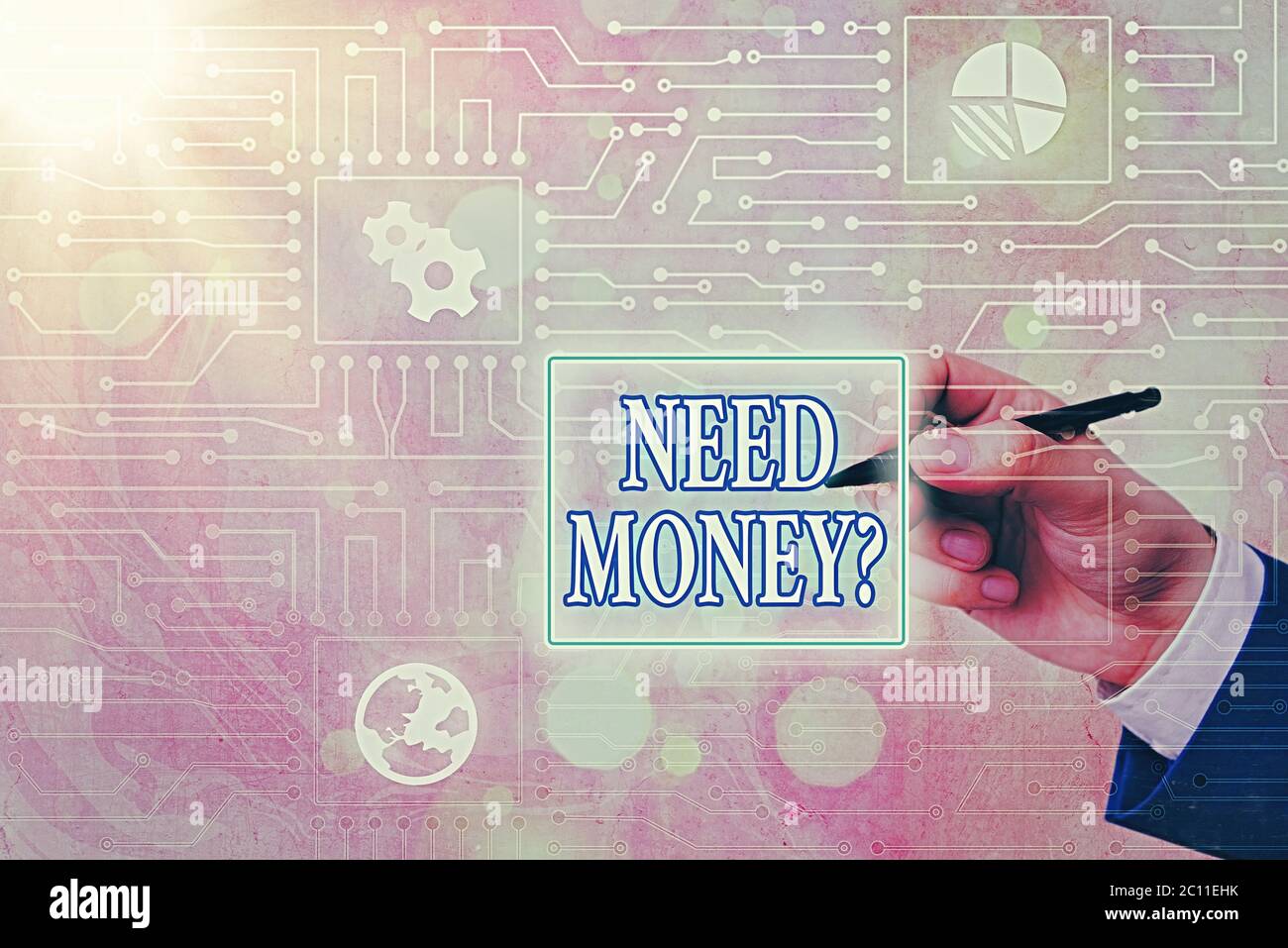Conceptual hand writing showing Need Money Question. Concept meaning ...
