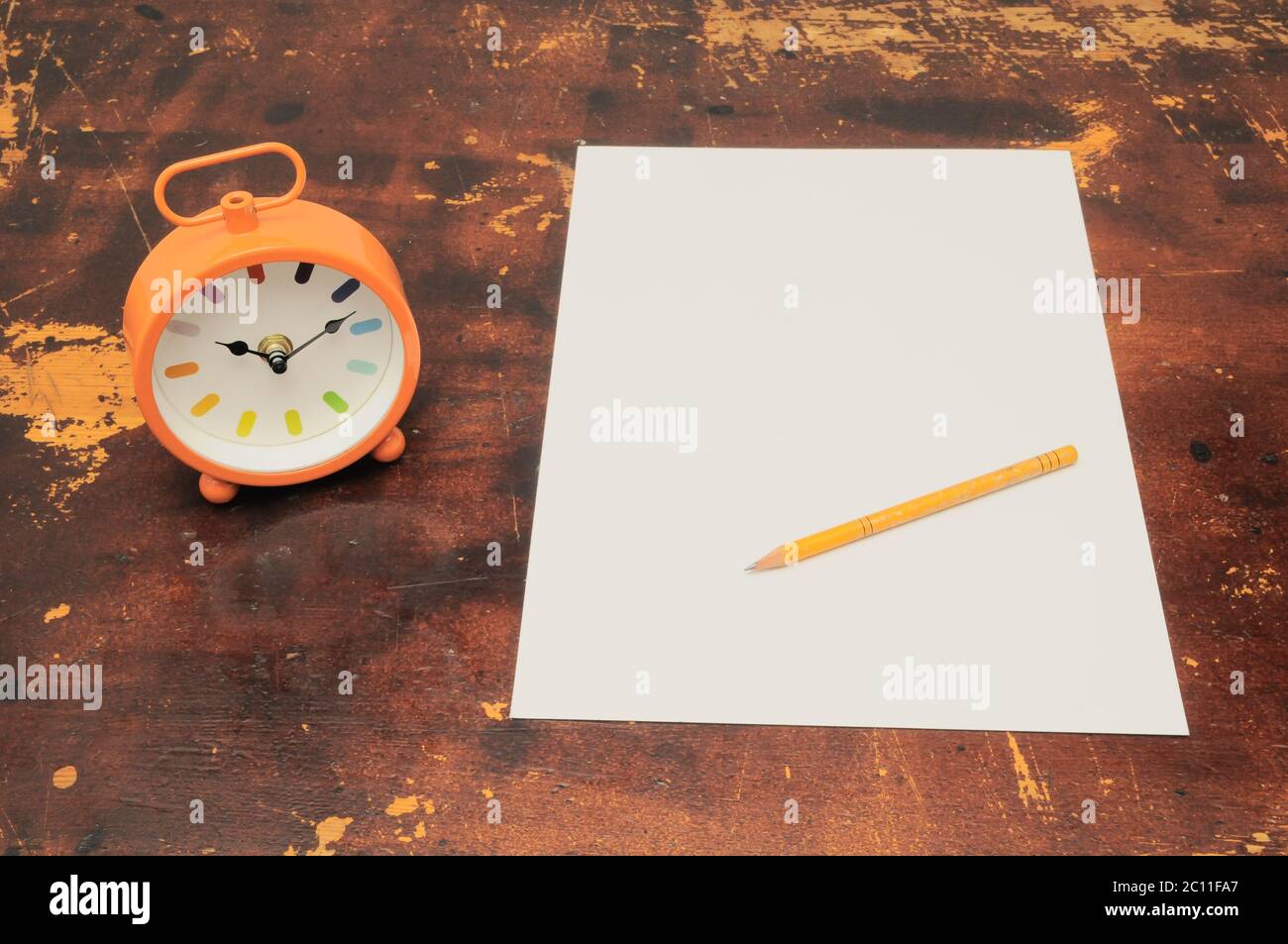 A Concept Based on an Educational Time for Learning Stock Photo - Alamy