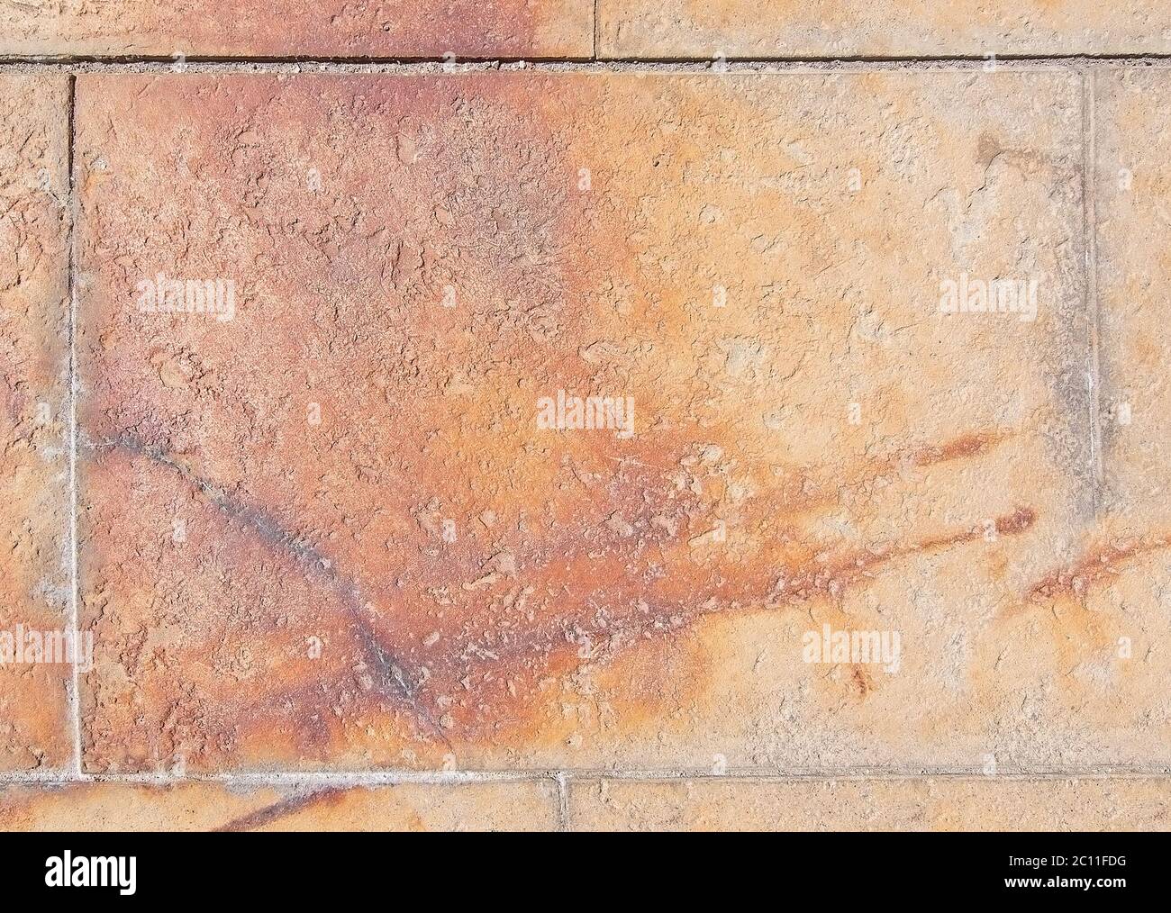Reddish rusty floor tile backgrund Stock Photo - Alamy