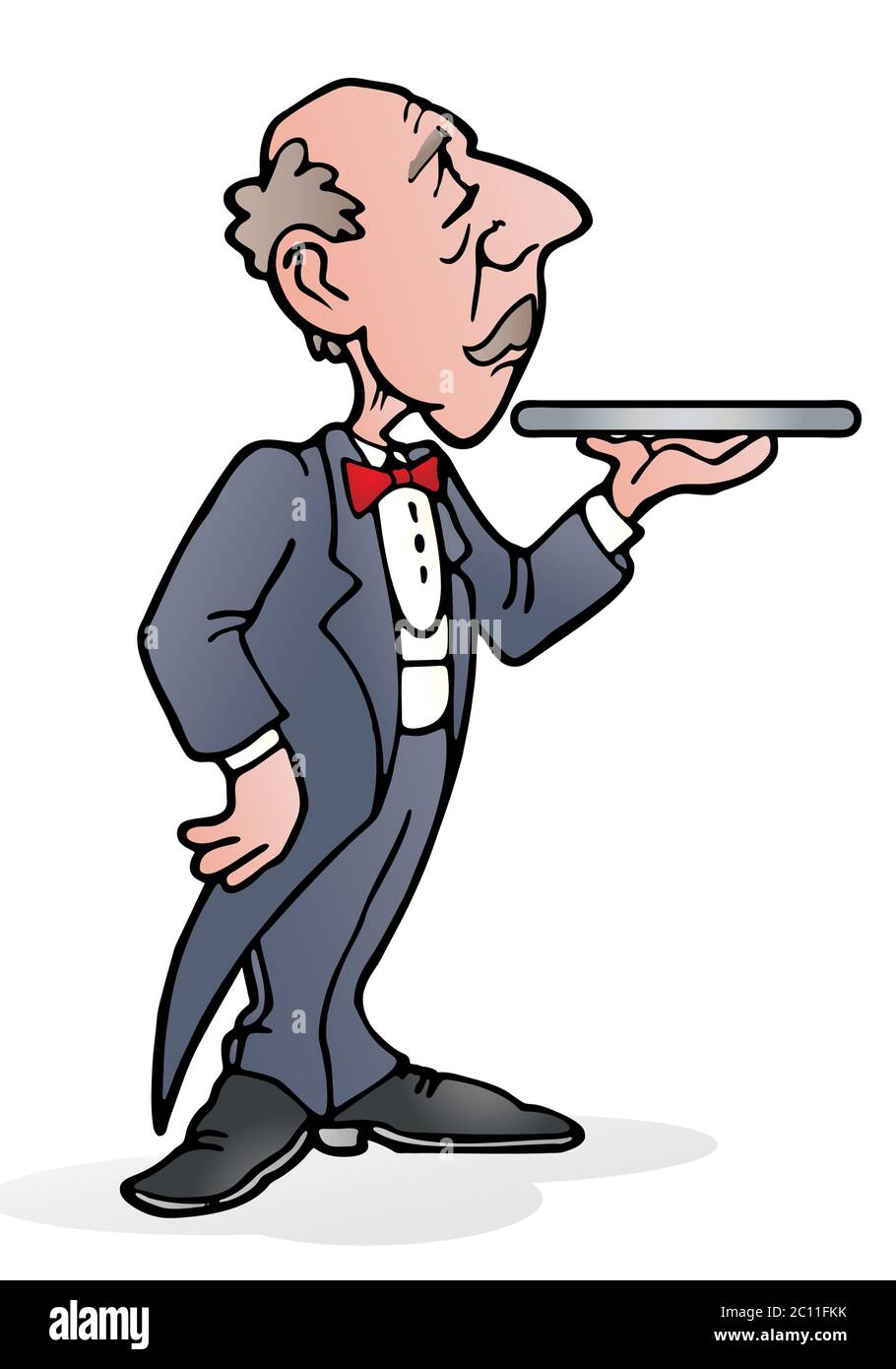 Butler Tray Clipart