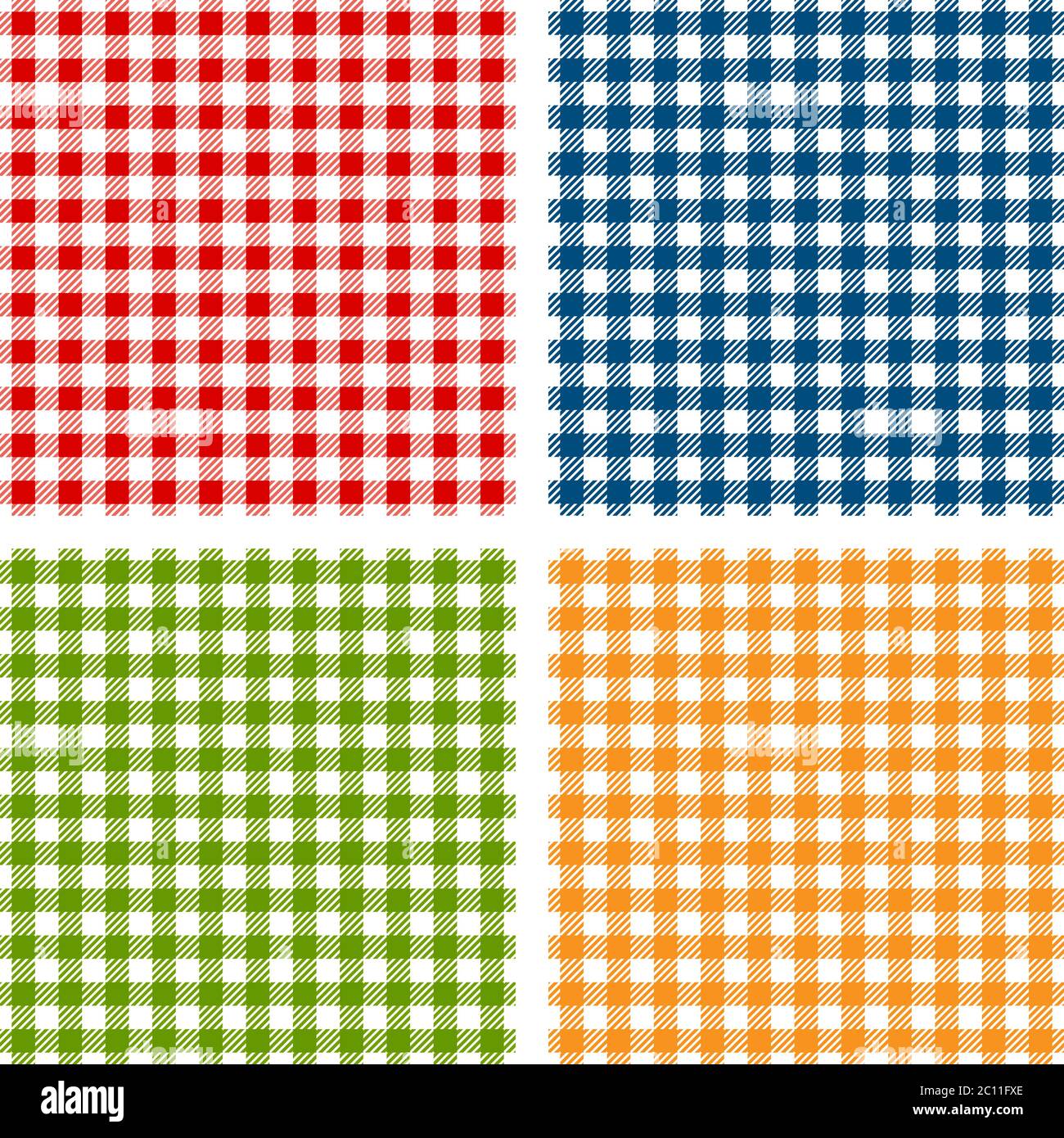 Green check tablecloth Stock Vector Images - Alamy