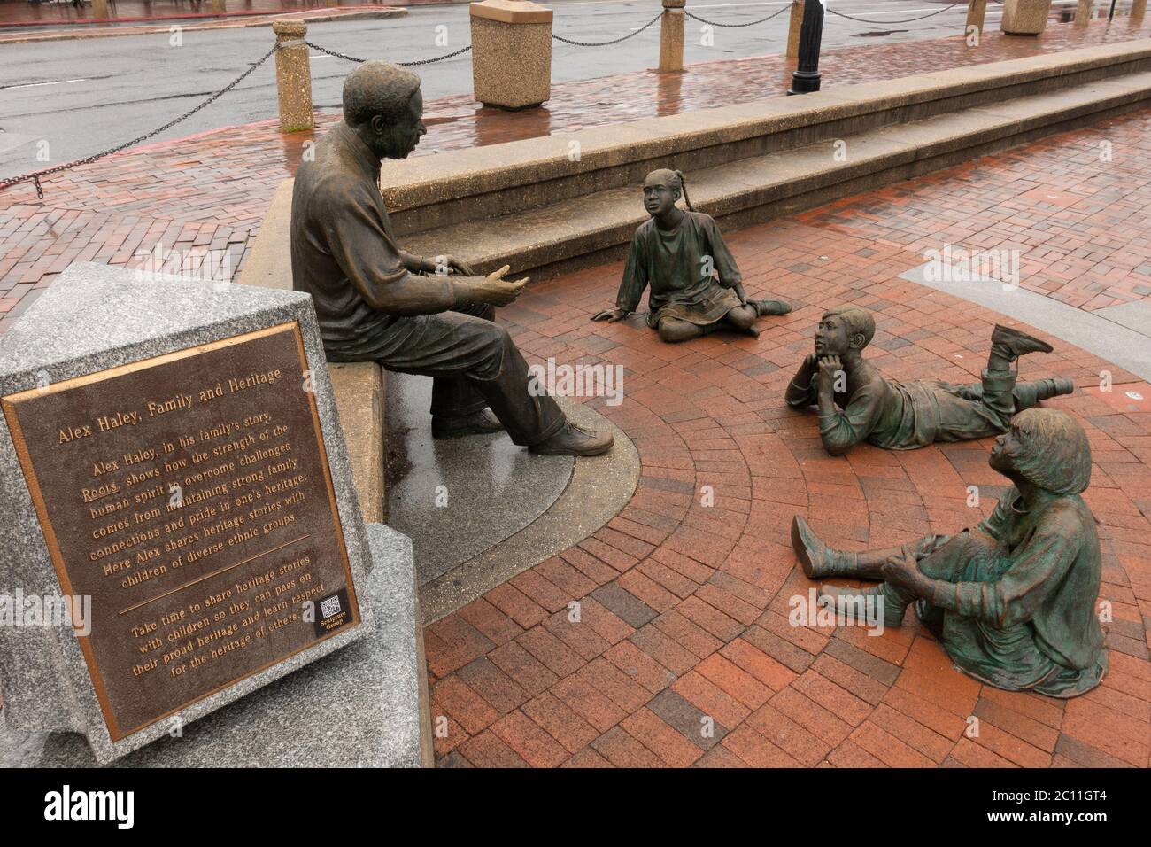 Kunta kinte alex haley memorial annapolis hi-res stock photography and ...