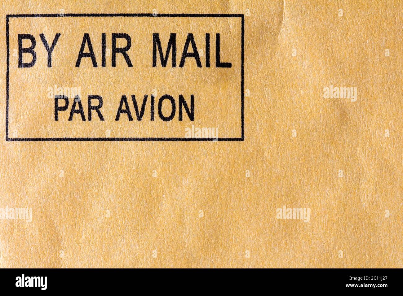 Air mail stamp hi-res stock photography and images - Alamy
