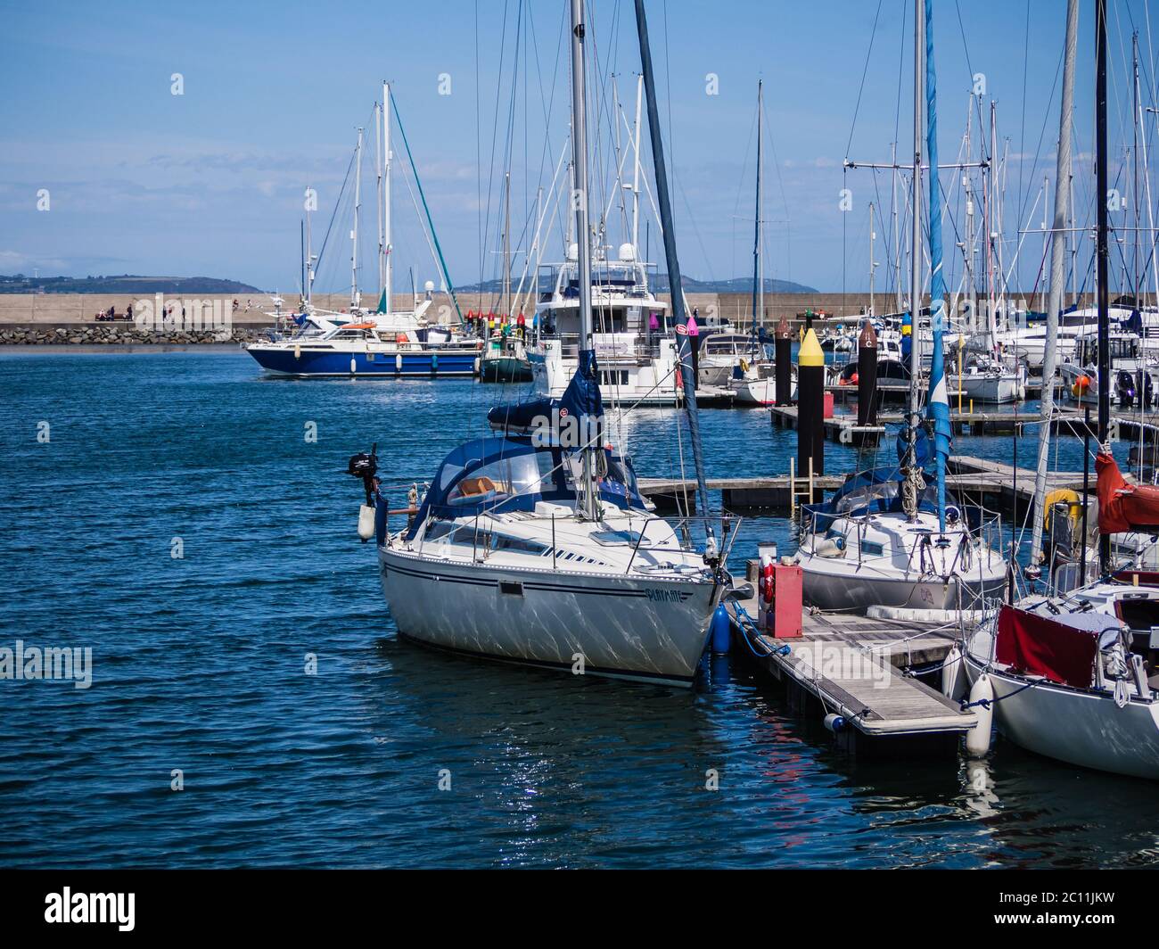 Bangor Marina in County Down, Northern Ireland Stock Photo - Alamy