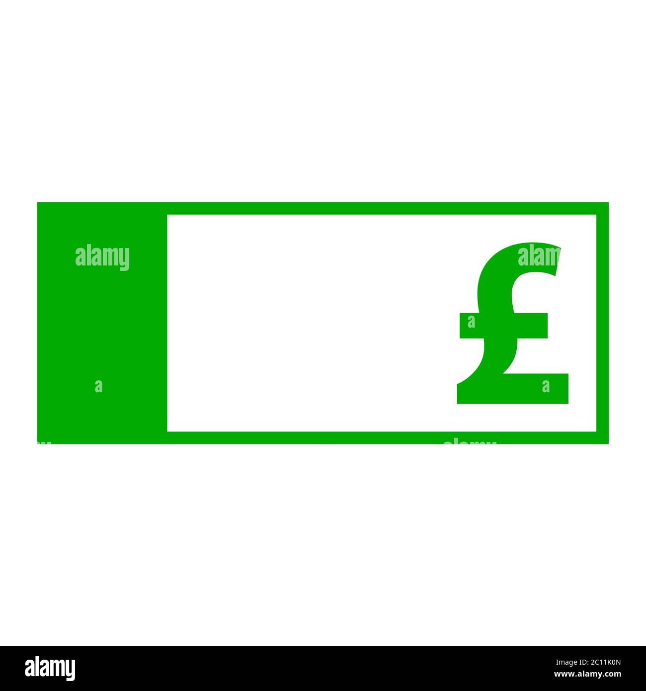 Pound sterling and banknote Stock Photo - Alamy