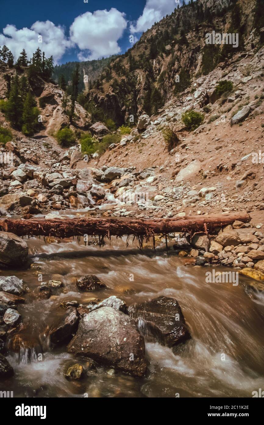 Slippery mountain trail hi-res stock photography and images - Alamy