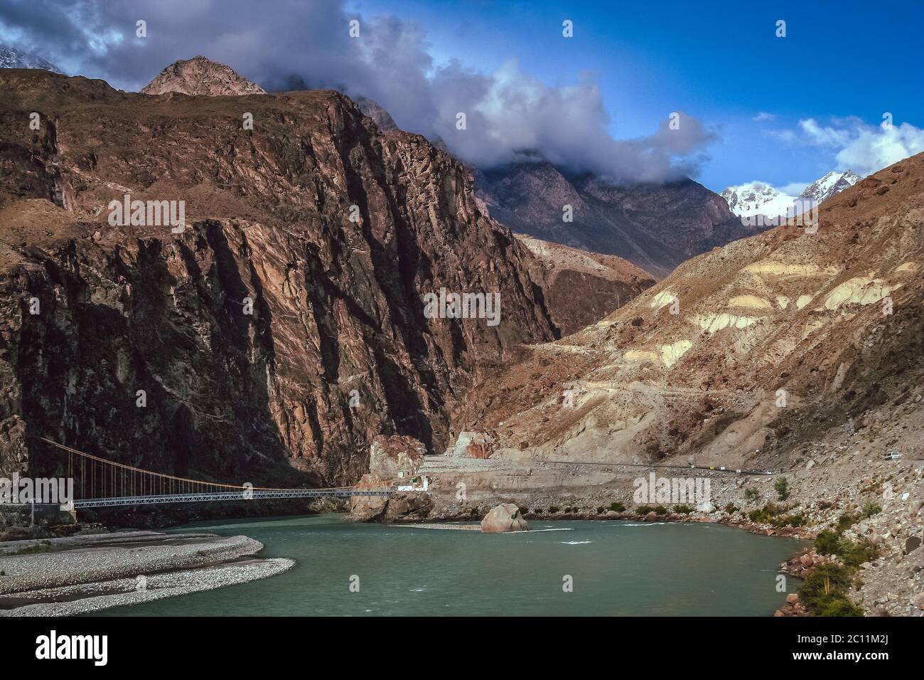 Karakorum road hi-res stock photography and images - Alamy