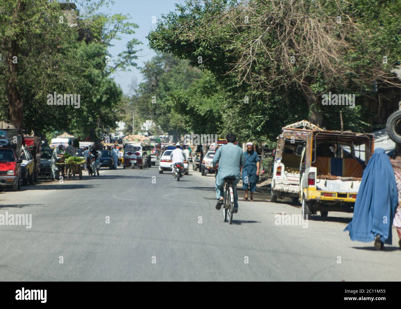 People was doing activities in the morning time, Jalalabad Afghanistan ...