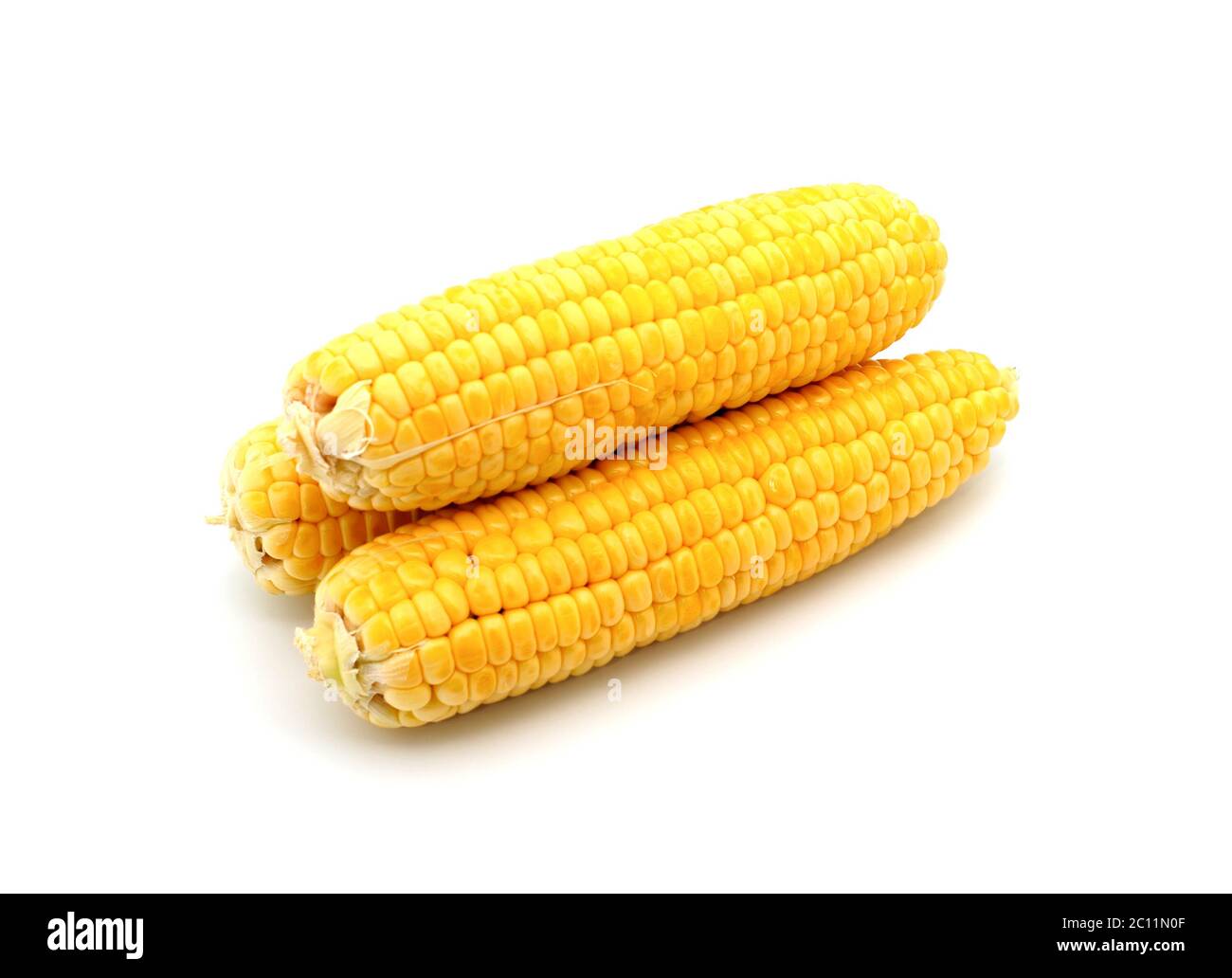 Corn isolated on white Stock Photo - Alamy