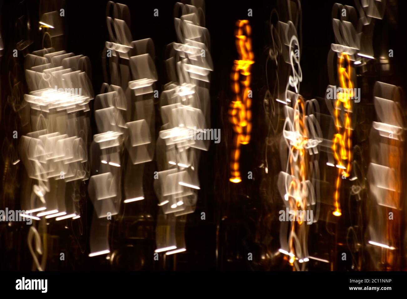 Abstract colorful background. Long exposure movement of lights Stock ...