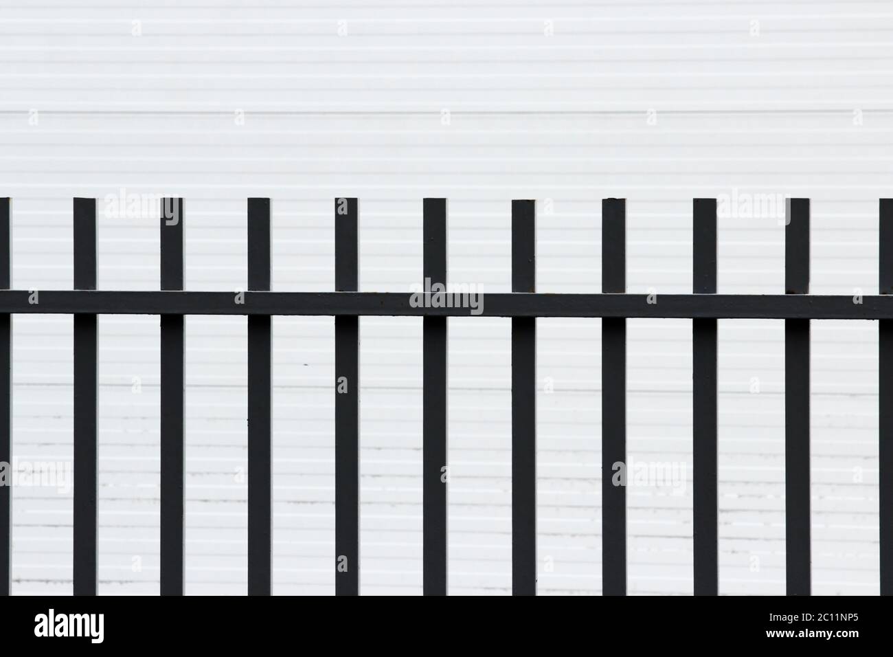 Grey metal bars with white background Stock Photo - Alamy