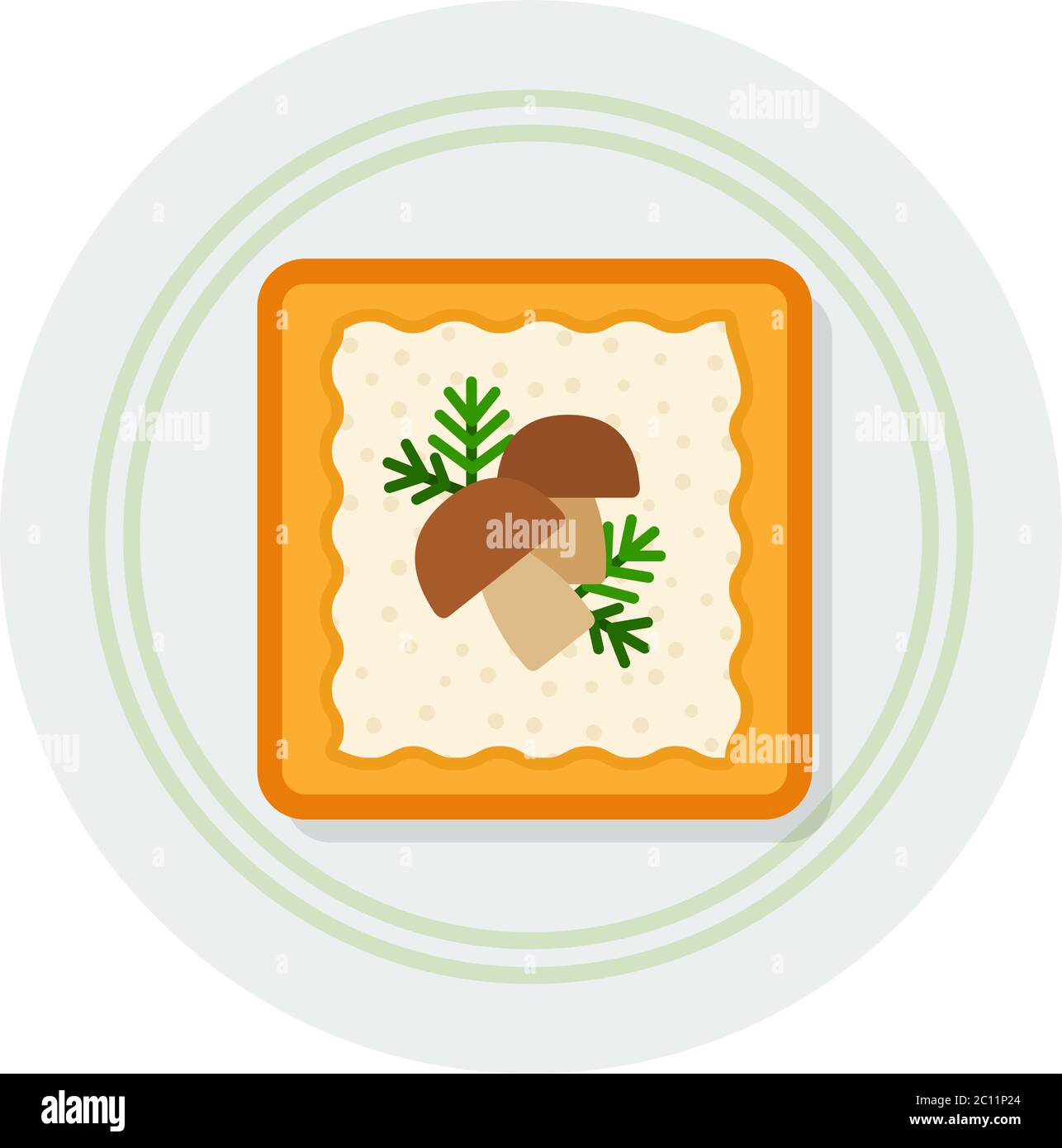 Tasty bread garlic cheese Stock Vector Images - Alamy