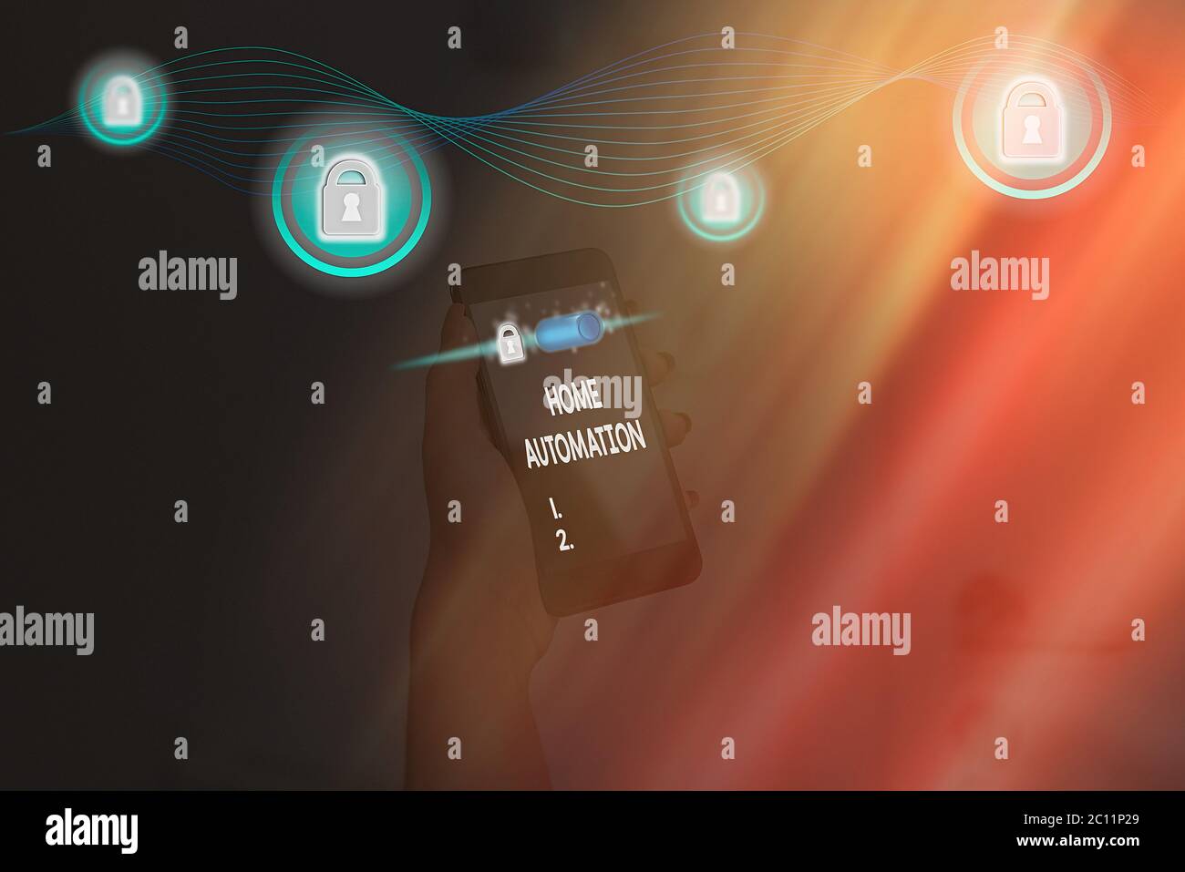 Word writing text Home Automation. Business photo showcasing monitoring ...