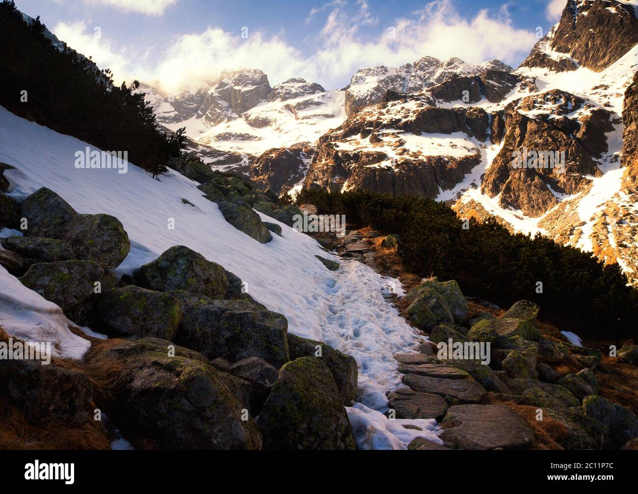 Tatra Mountains in spring time Stock Photo - Alamy