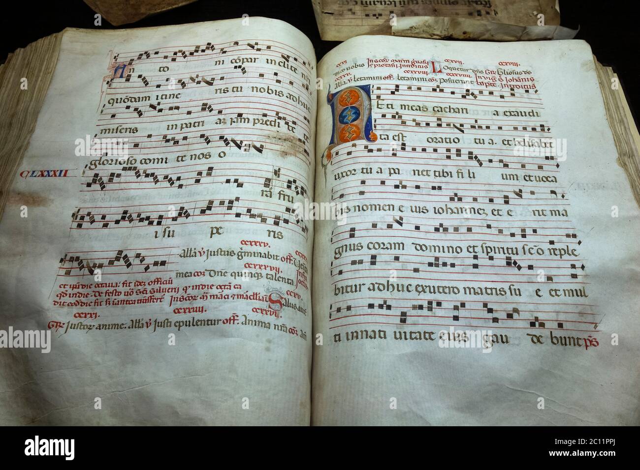 Italy Tuscany - Pitigliano - Palazzo Orsini Museum - song book Stock ...
