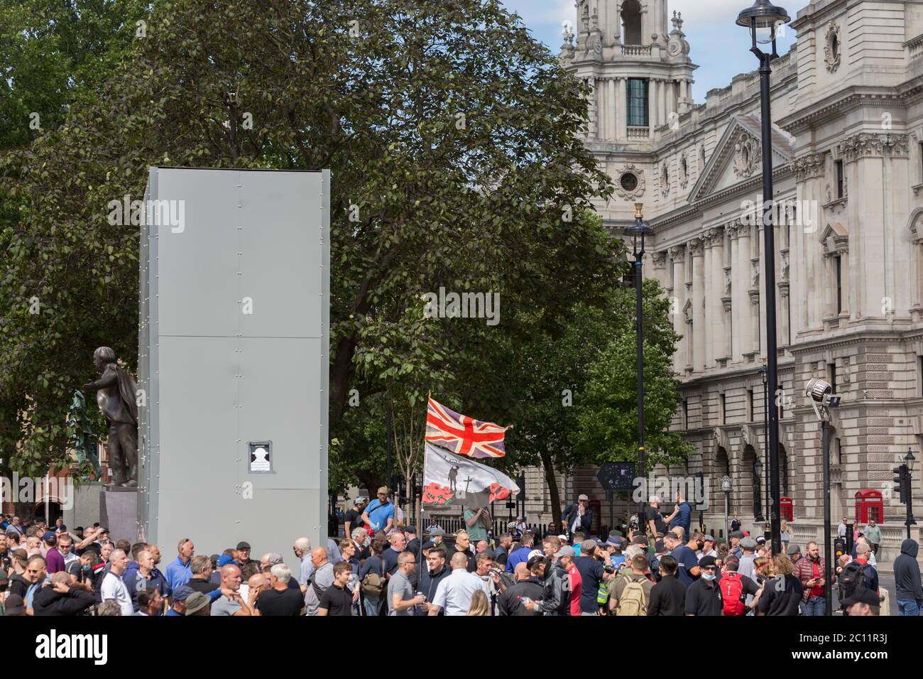 Protected churchill statue hi-res stock photography and images - Alamy
