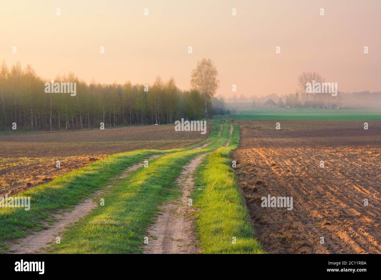 Polish rural landscape hi-res stock photography and images - Alamy
