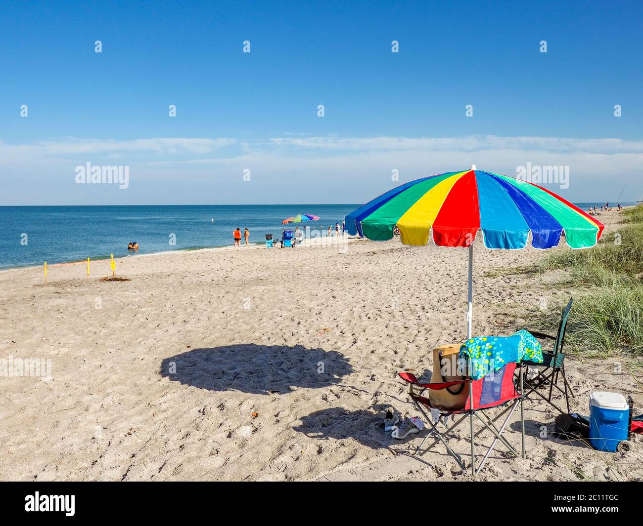 Manasota Key Beach on Manasota Key on the Gulf of Mexico in Englewood ...