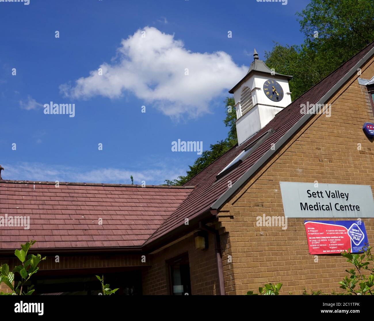 Sett Valley Medical Centre, New Mills, Derbyshire Stock Photo - Alamy