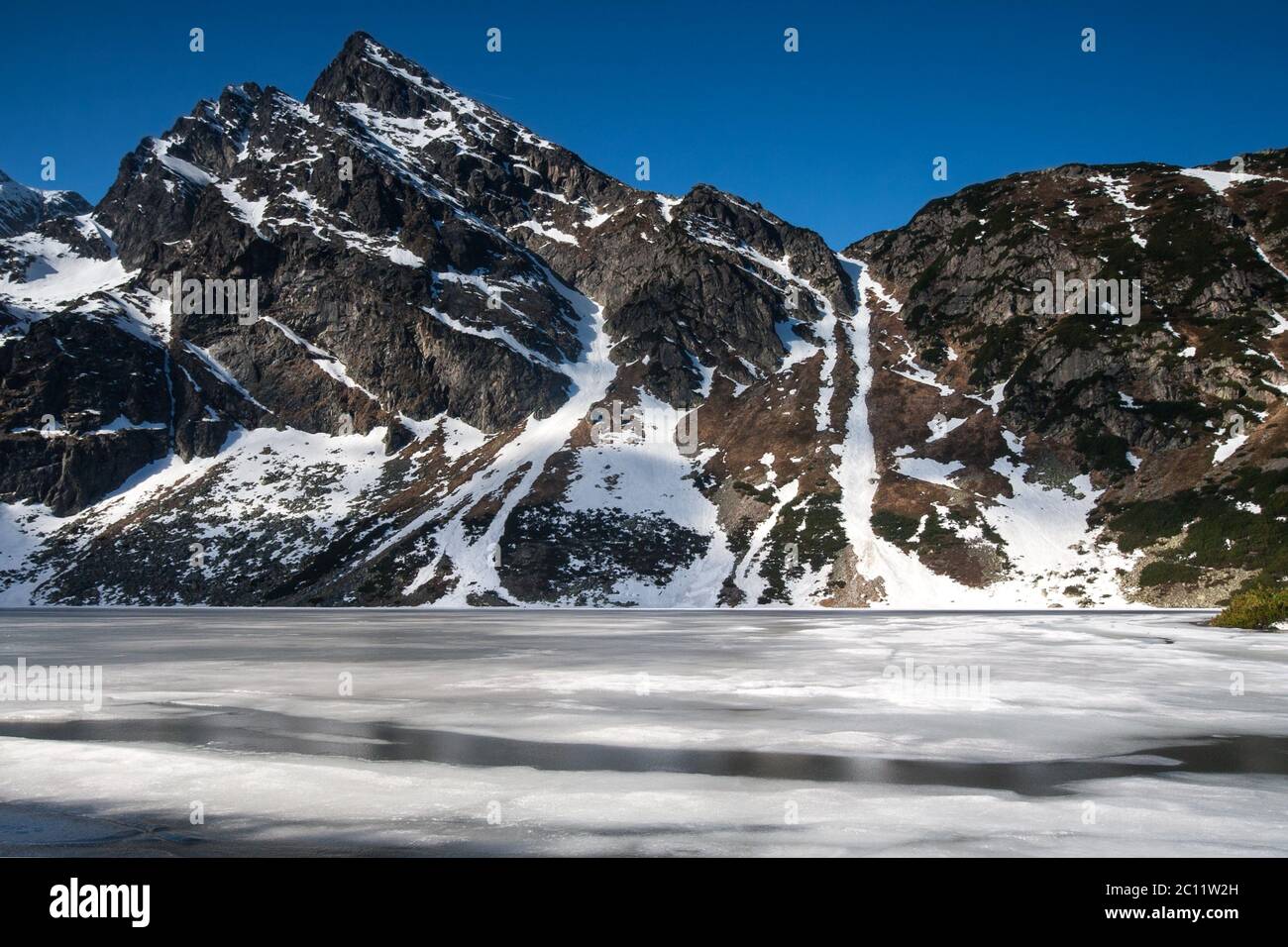 Gerlach peak high tatra mountains hi-res stock photography and images ...