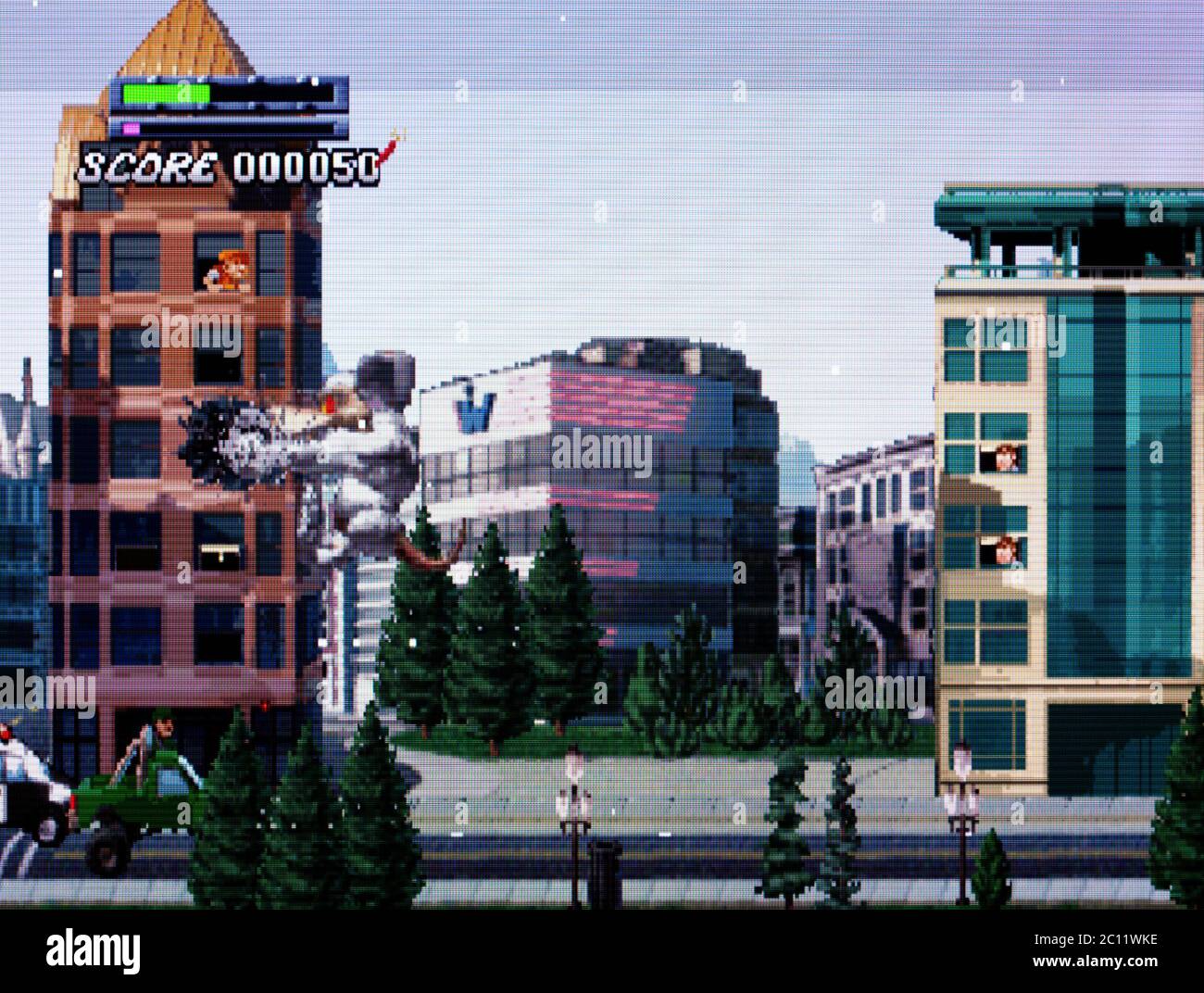 Rampage World Tour 2 - Nintendo 64 Videogame - Editorial use only Stock ...