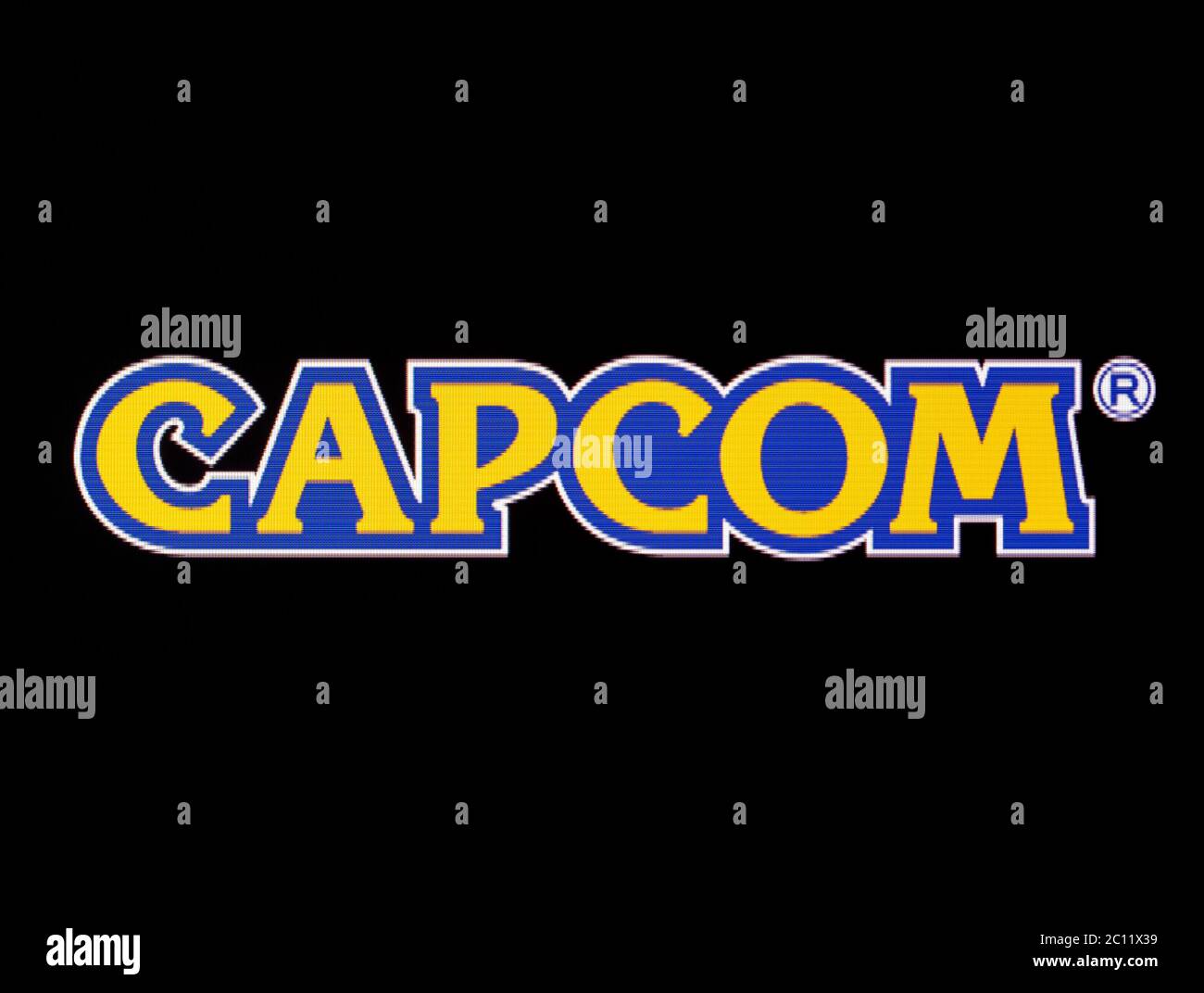 Capcom Developer Logo - Nintendo 64 Videogame - Editorial use only ...