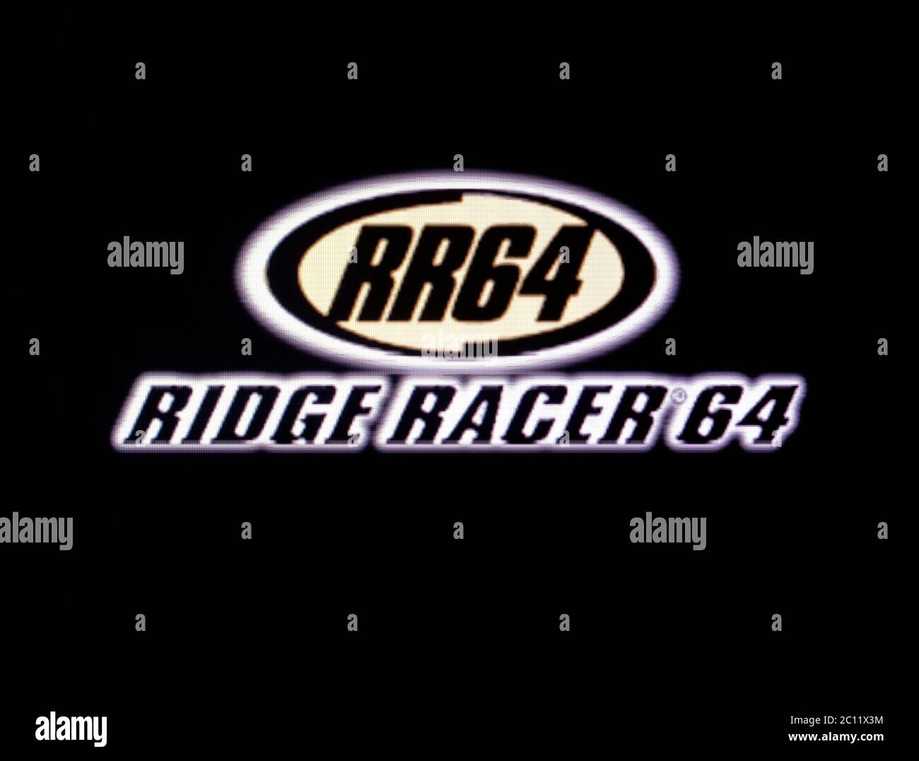 RR64 Ridge Racer 64 - Nintendo 64 Videogame - Editorial use only Stock ...
