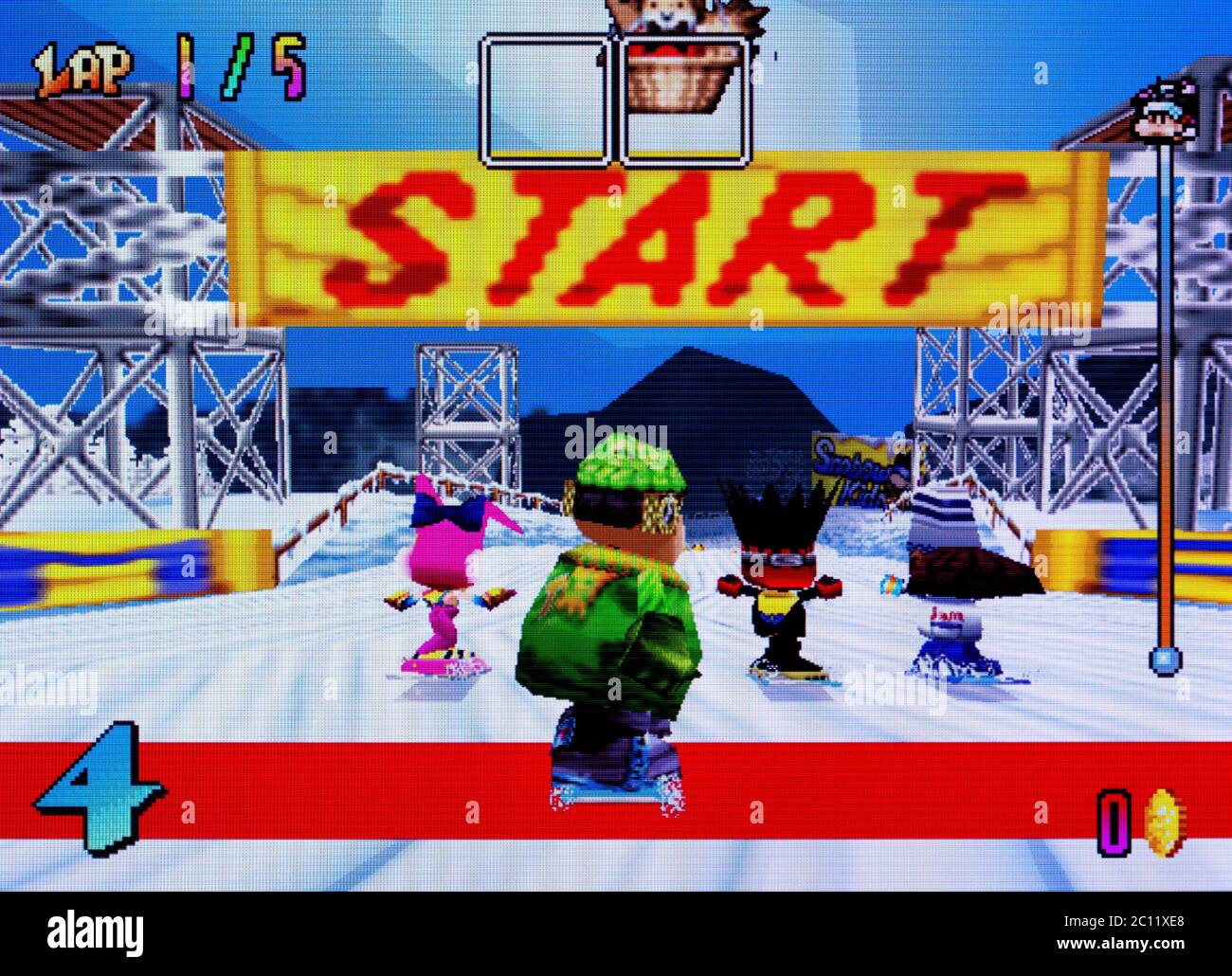 Snowboard Kids - Nintendo 64 Videogame - Editorial use only Stock Photo ...