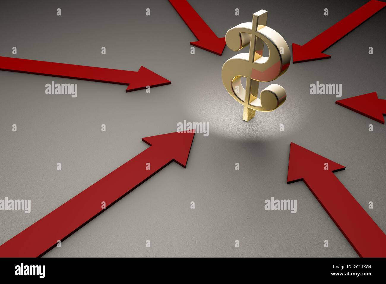 Dollar point hi-res stock photography and images - Alamy