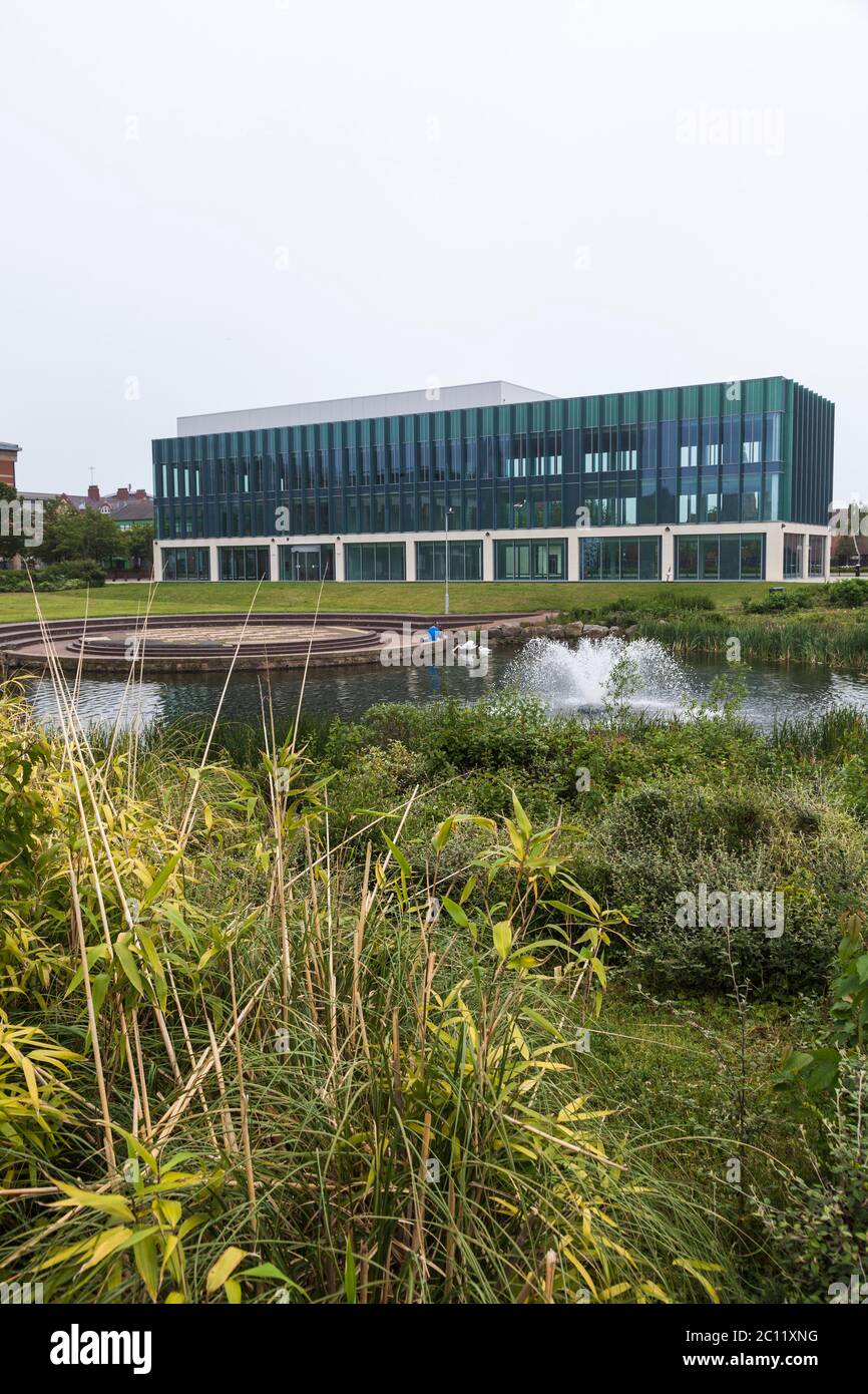 The new office premises in Centre Square,Middlesbrough,England,UK Stock ...