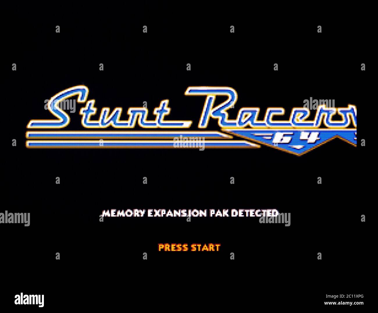 Stunt Racer 64 - Nintendo 64 Videogame - Editorial use only Stock Photo ...