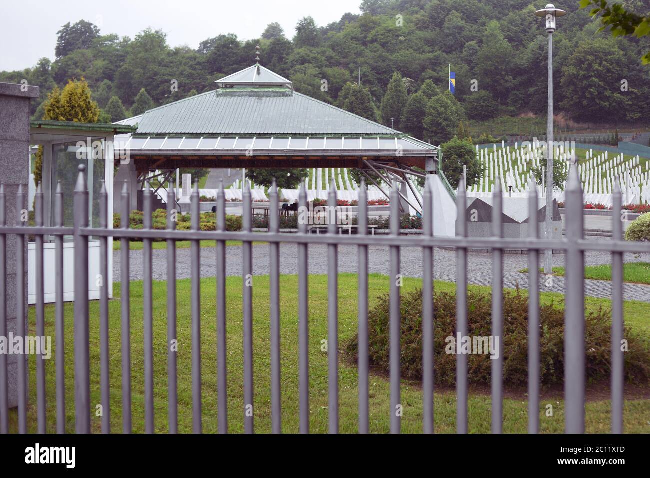 Srebrenica, Bosnia-Herzegovina, June 01 2020: Srebrenica-Potocari ...