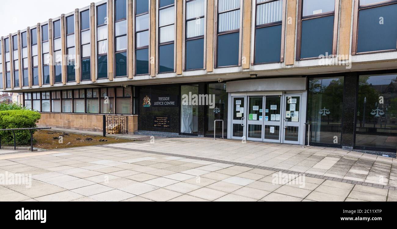 Teesside Justice Centre in Middlesbrough,England,UK Stock Photo - Alamy
