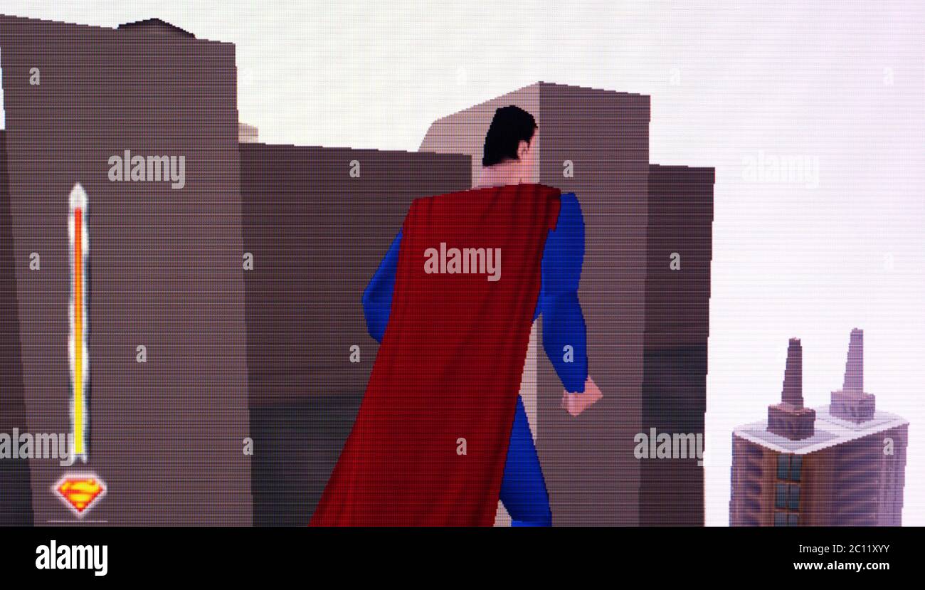 Superman - Nintendo 64 Videogame - Editorial use only Stock Photo - Alamy