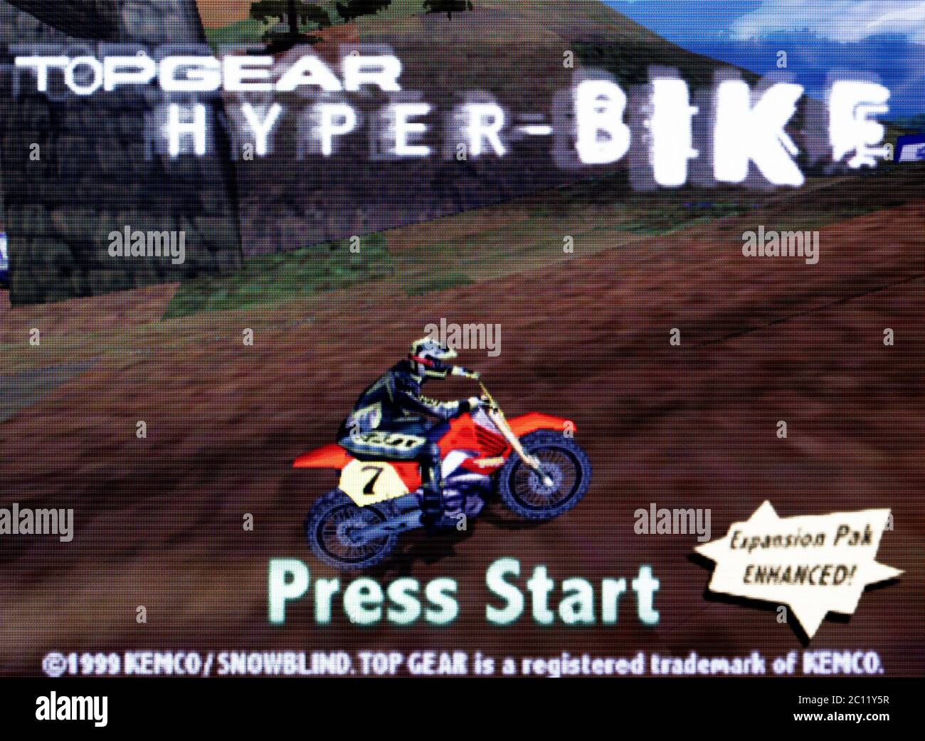 Top Gear Hyper Bike - Nintendo 64 Videogame - Editorial use only Stock ...