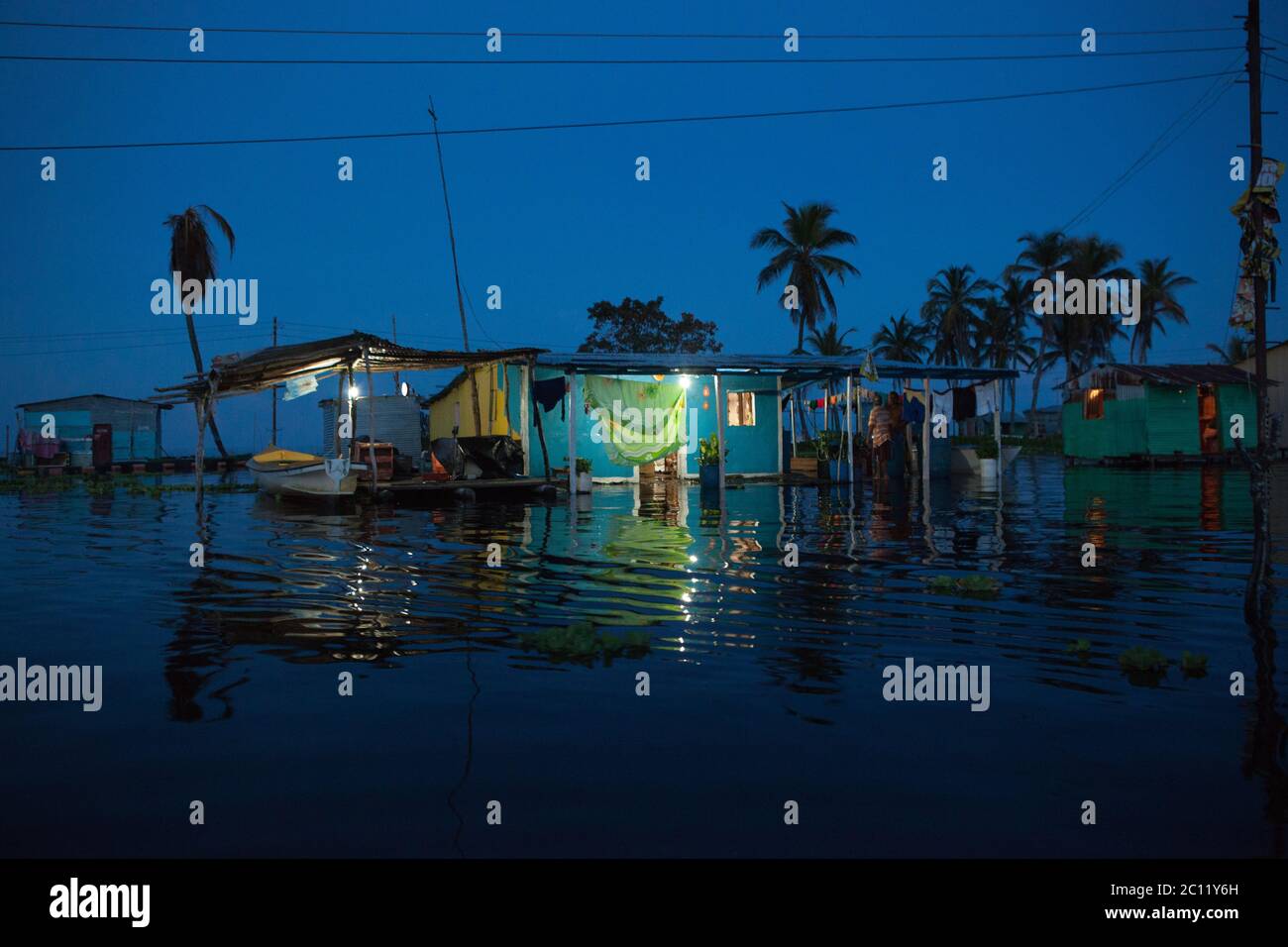 Ologa Village Scenery, Catatumbo, Venezuela Stock Photo - Alamy
