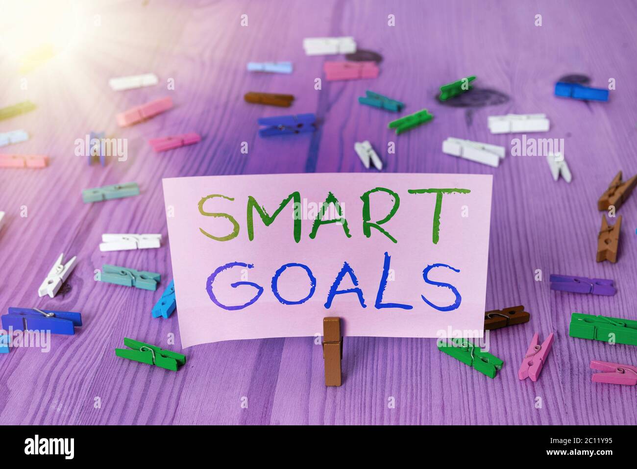 Word writing text Smart Goals. Business photo showcasing mnemonic used ...
