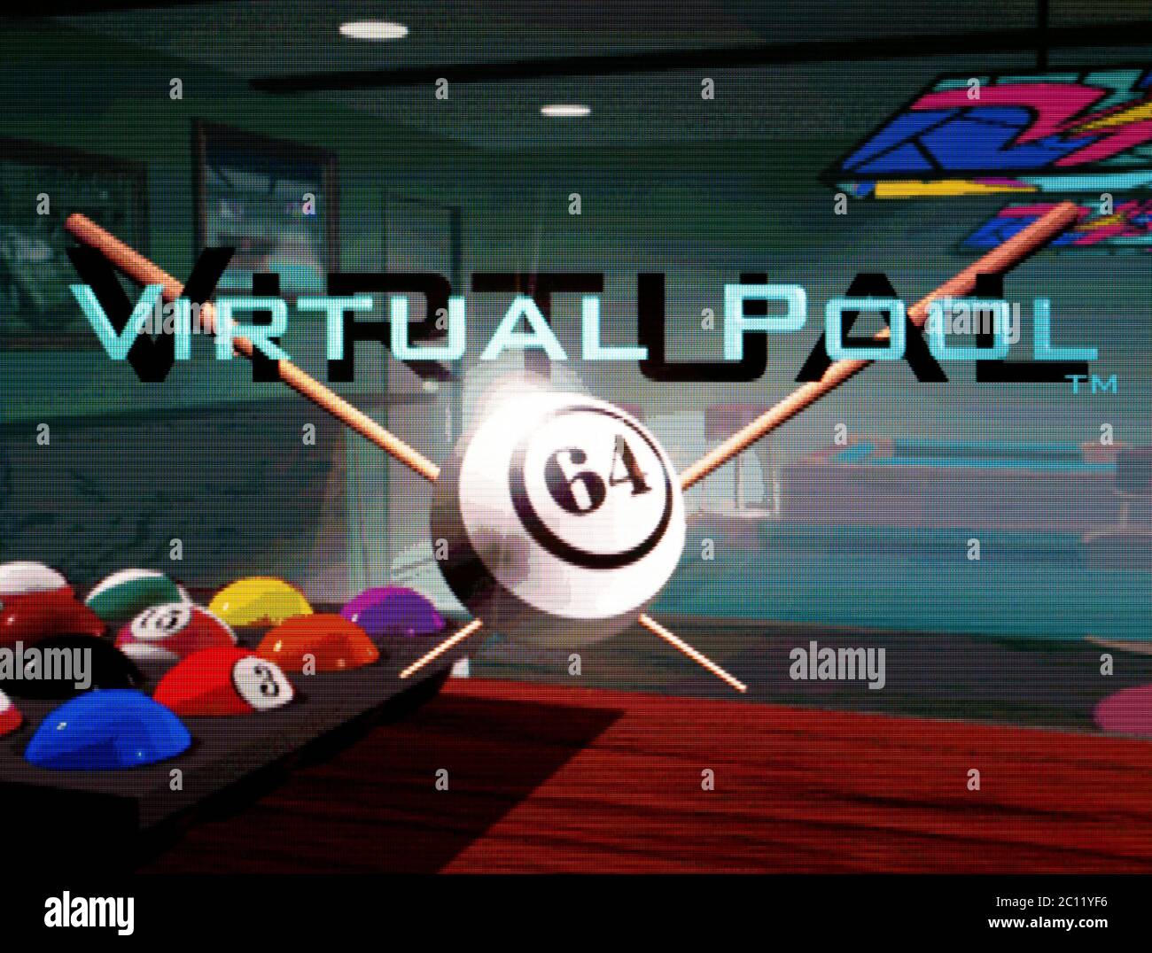 Virtual Pool 64 - Nintendo 64 Videogame - Editorial use only Stock ...