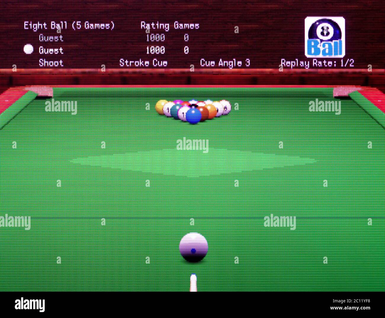 Virtual Pool 64 - Nintendo 64 Videogame - Editorial use only Stock ...