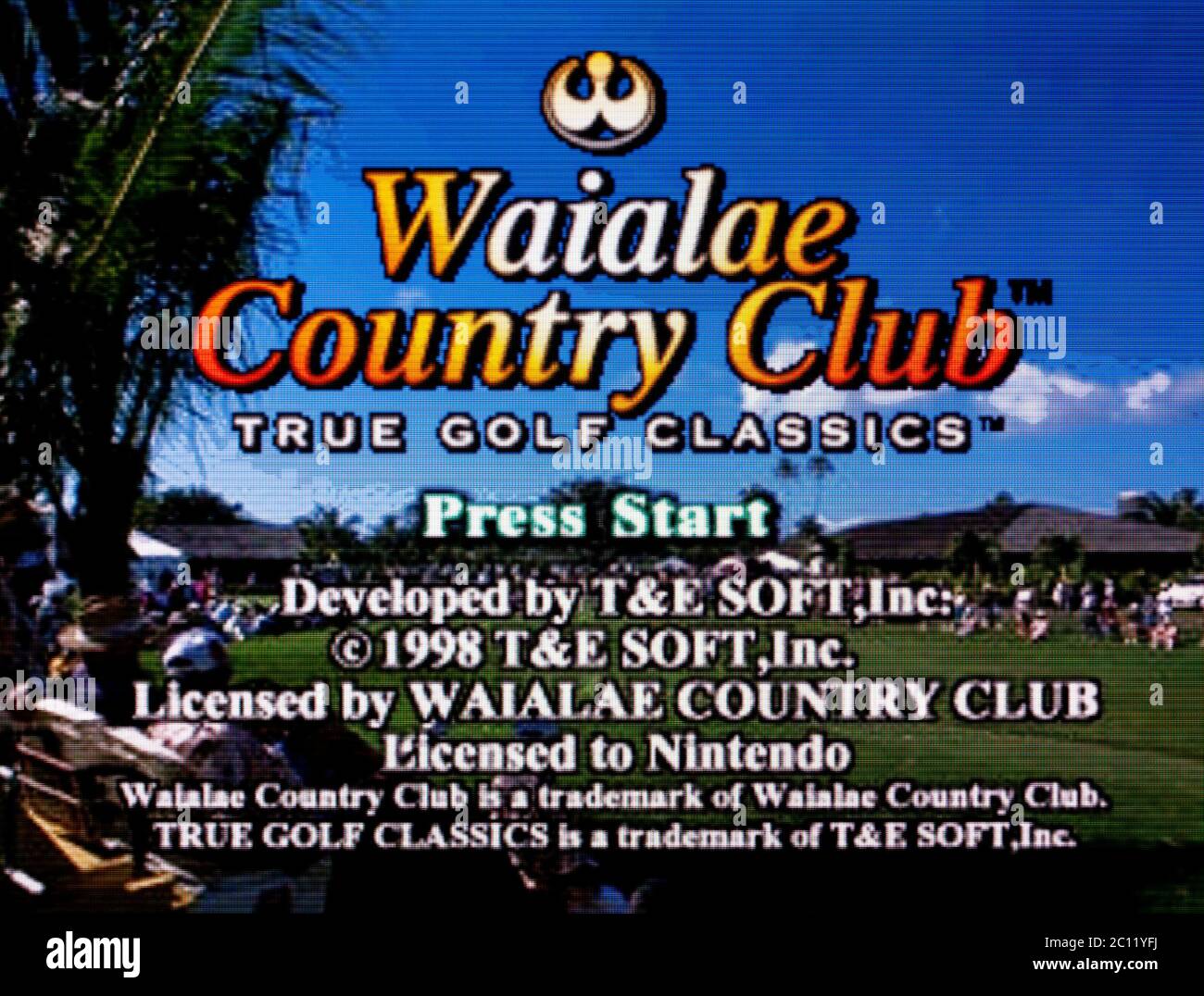Waialae Country Club True Golf Classics - Nintendo 64 Videogame ...