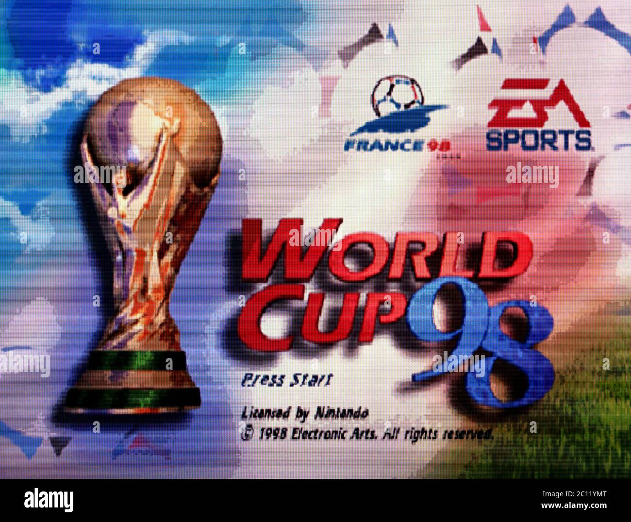 World Cup 98 - Nintendo 64 Videogame - Editorial use only Stock Photo ...