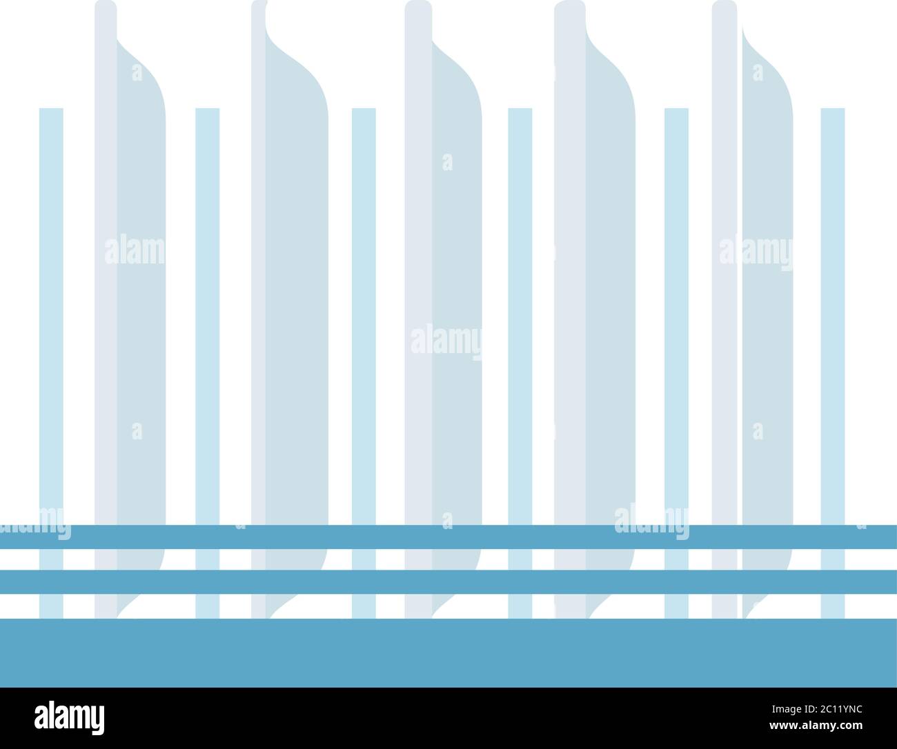 Dish drying rack Stock Vector Images - Alamy