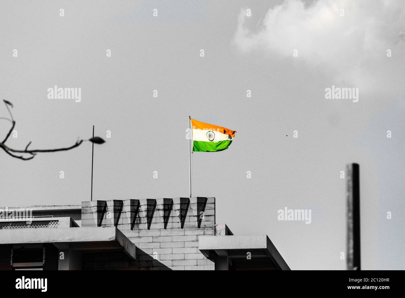 The Ministry of External Affairs located in New Delhi in India. A ...