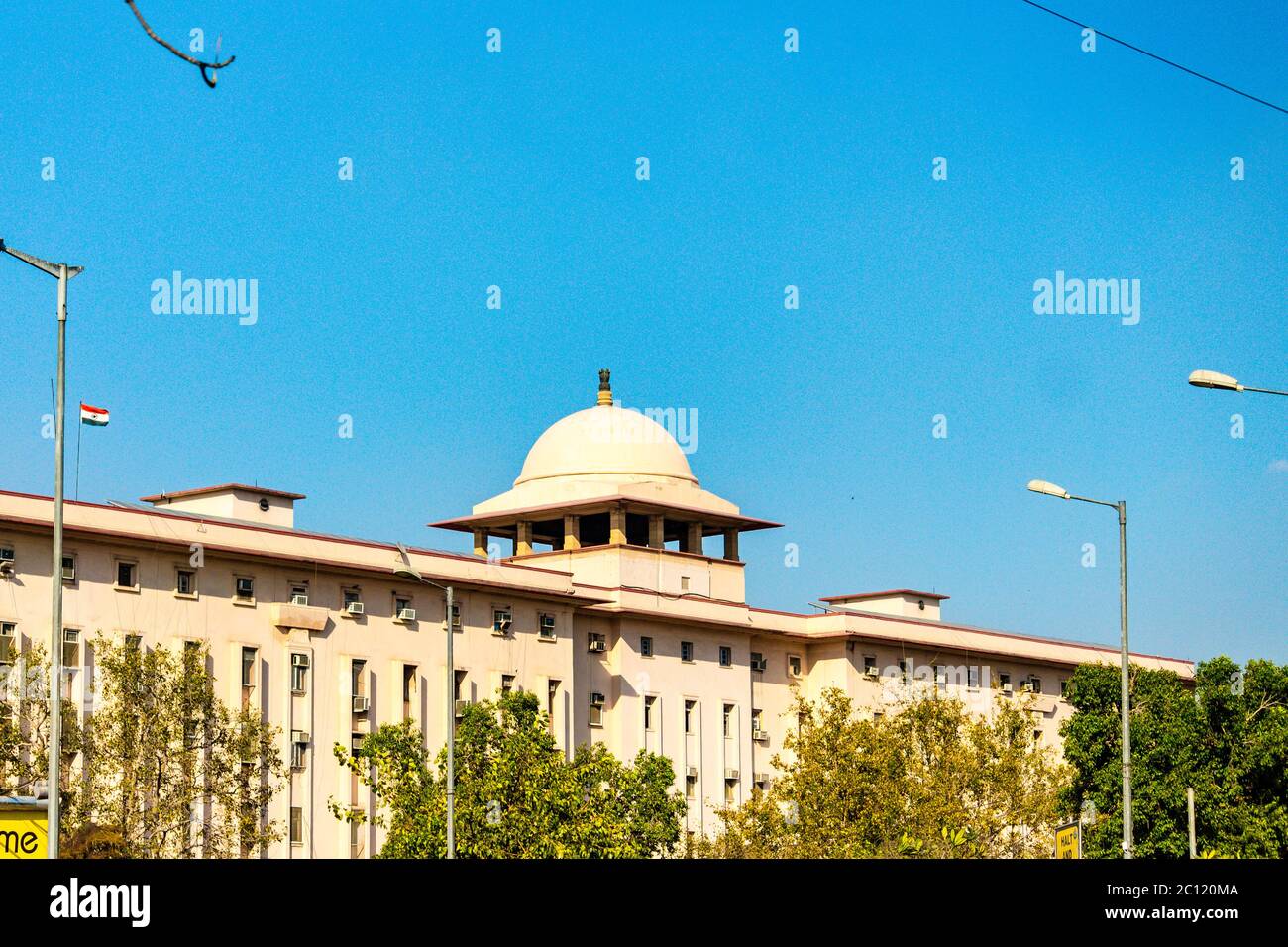 The Ministry of External Affairs located in New Delhi in India. A ...