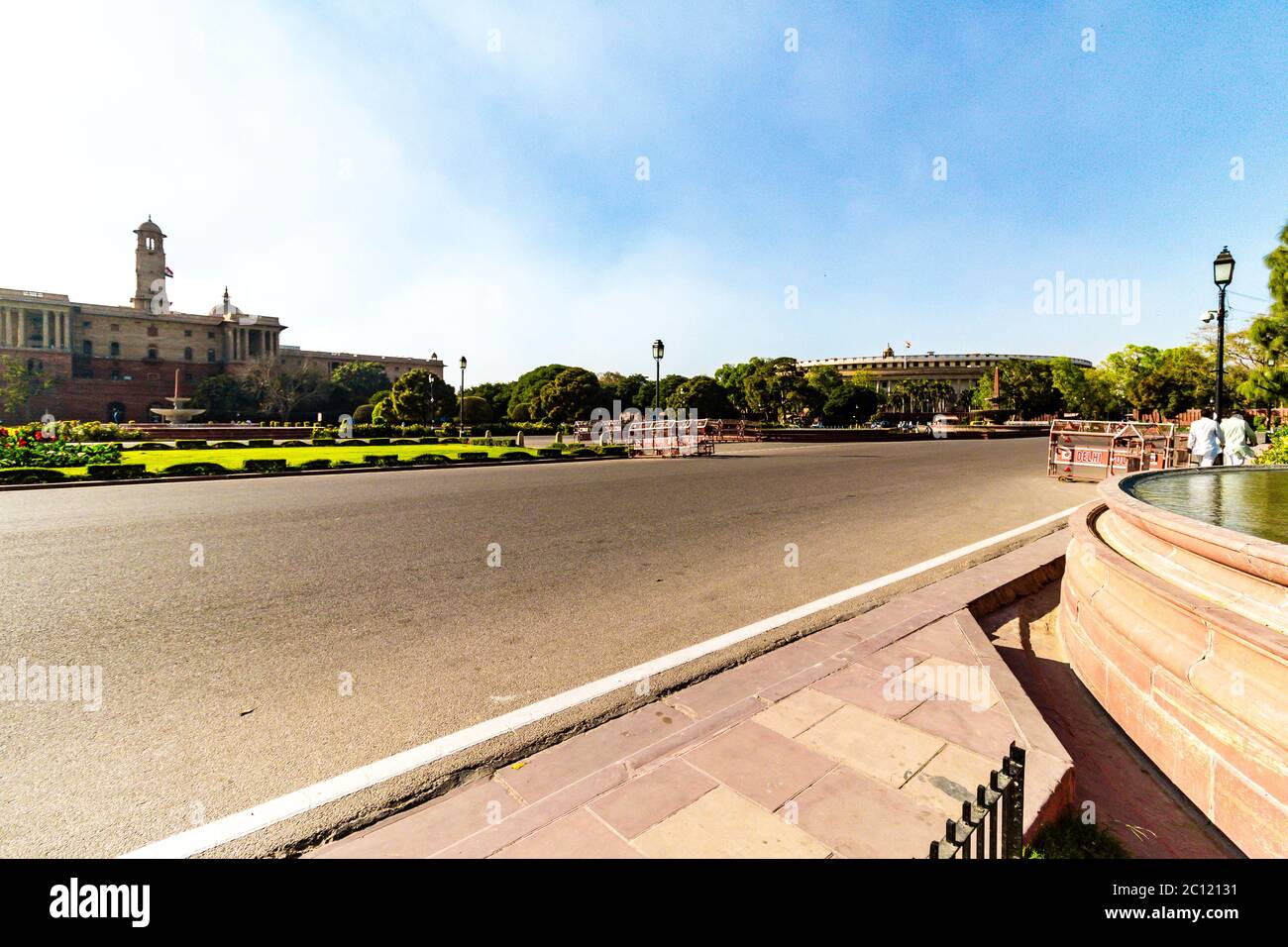 The Ministry of External Affairs located in New Delhi in India. A ...