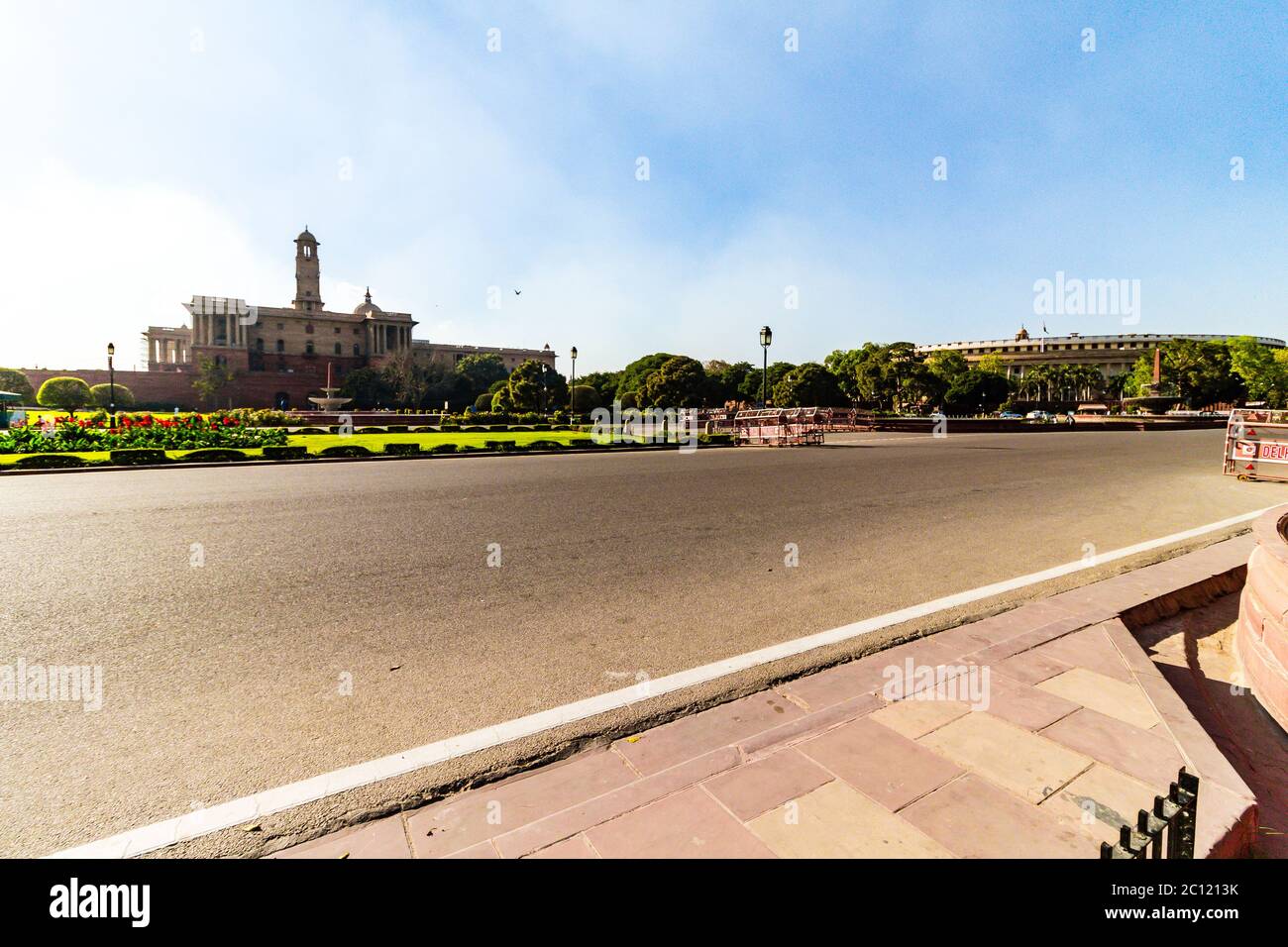 The Ministry of External Affairs located in New Delhi in India. A ...