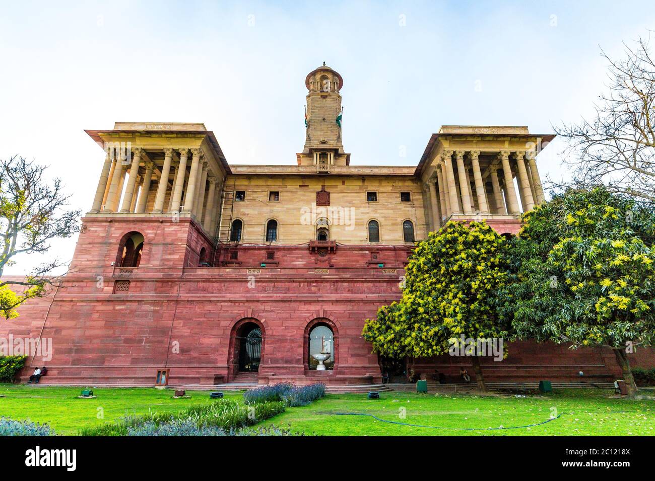 The Ministry of External Affairs located in New Delhi in India. A ...