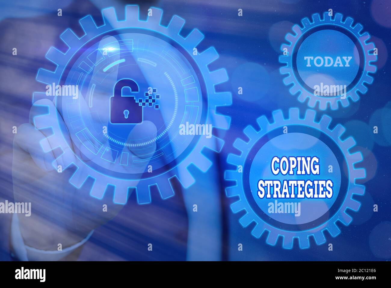 Handwriting text writing Coping Strategies. Conceptual photo general ...